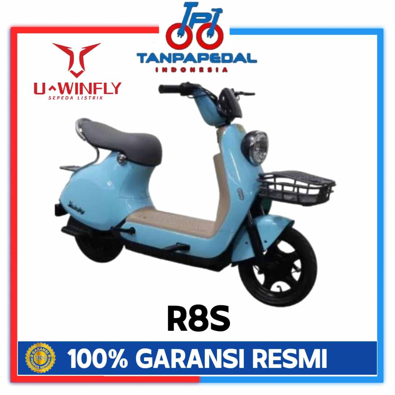Sepeda listrik Uwinfly R8s | Lazada Indonesia