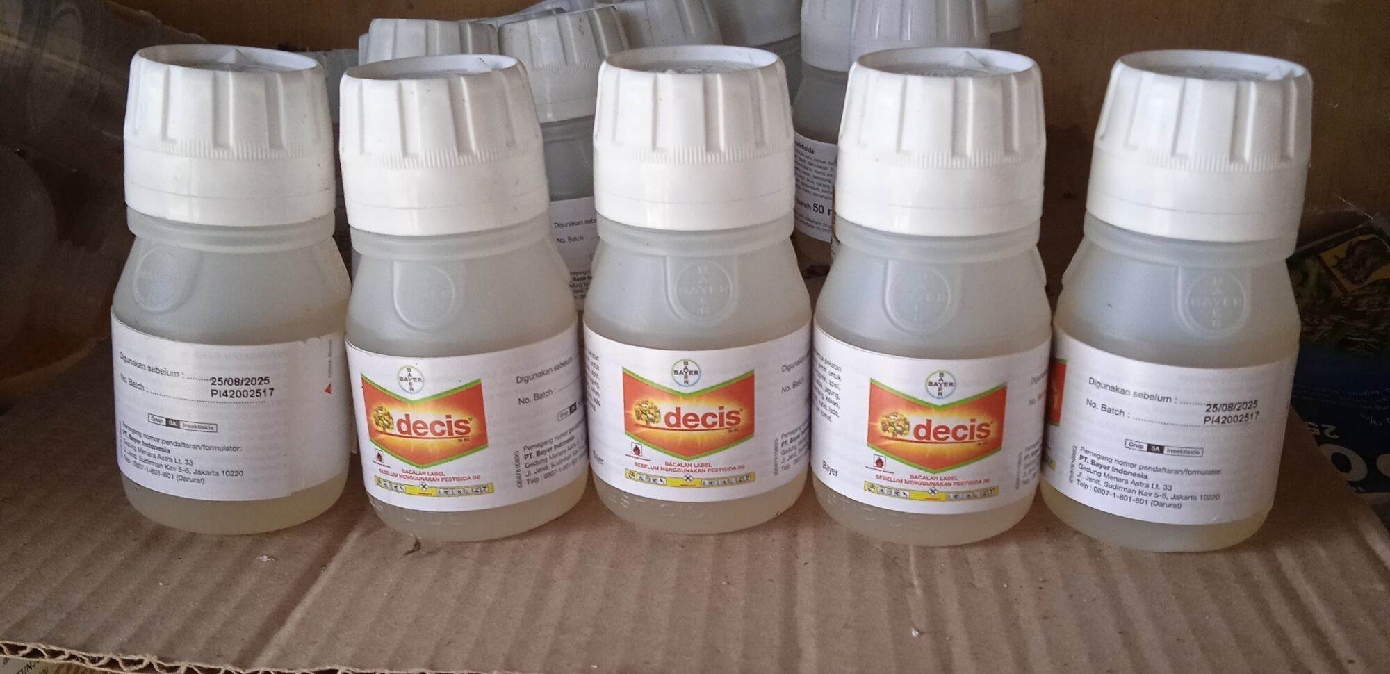 DECIS 25EC 50ML INSEKTISIDA PESTISIDA OBAT PEMBASMI HAMA BAYER | Lazada ...