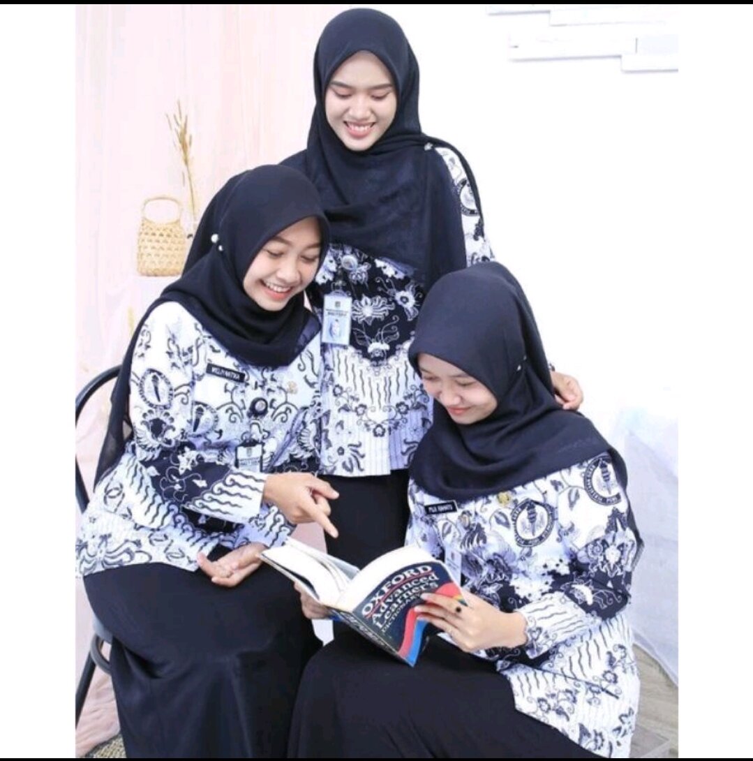BAJU PGRI WANITA Terbaru seragam guru | Lazada Indonesia