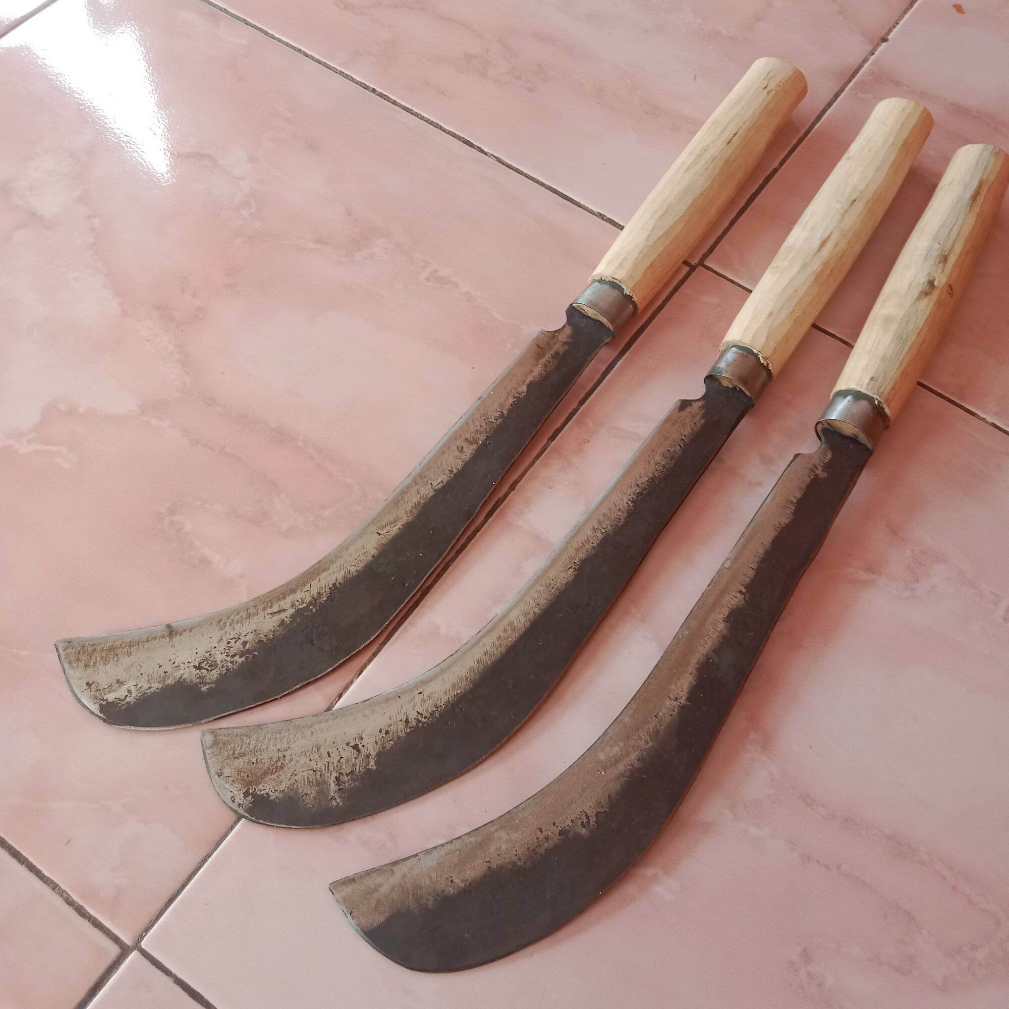 Arit Baja Babad Rumput Potong Kayu | Lazada Indonesia