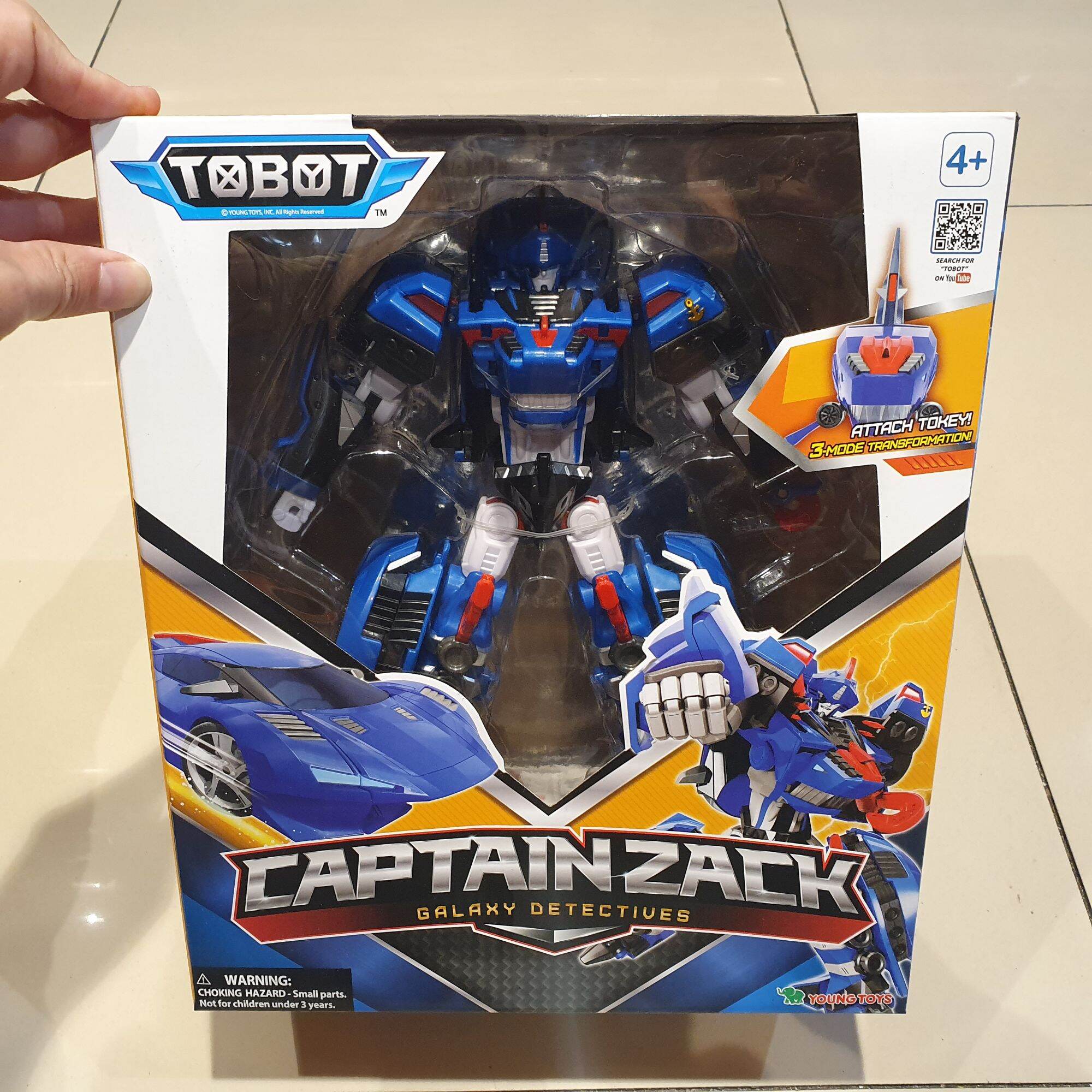 tobot captain zack galaxy detectives | Lazada Indonesia