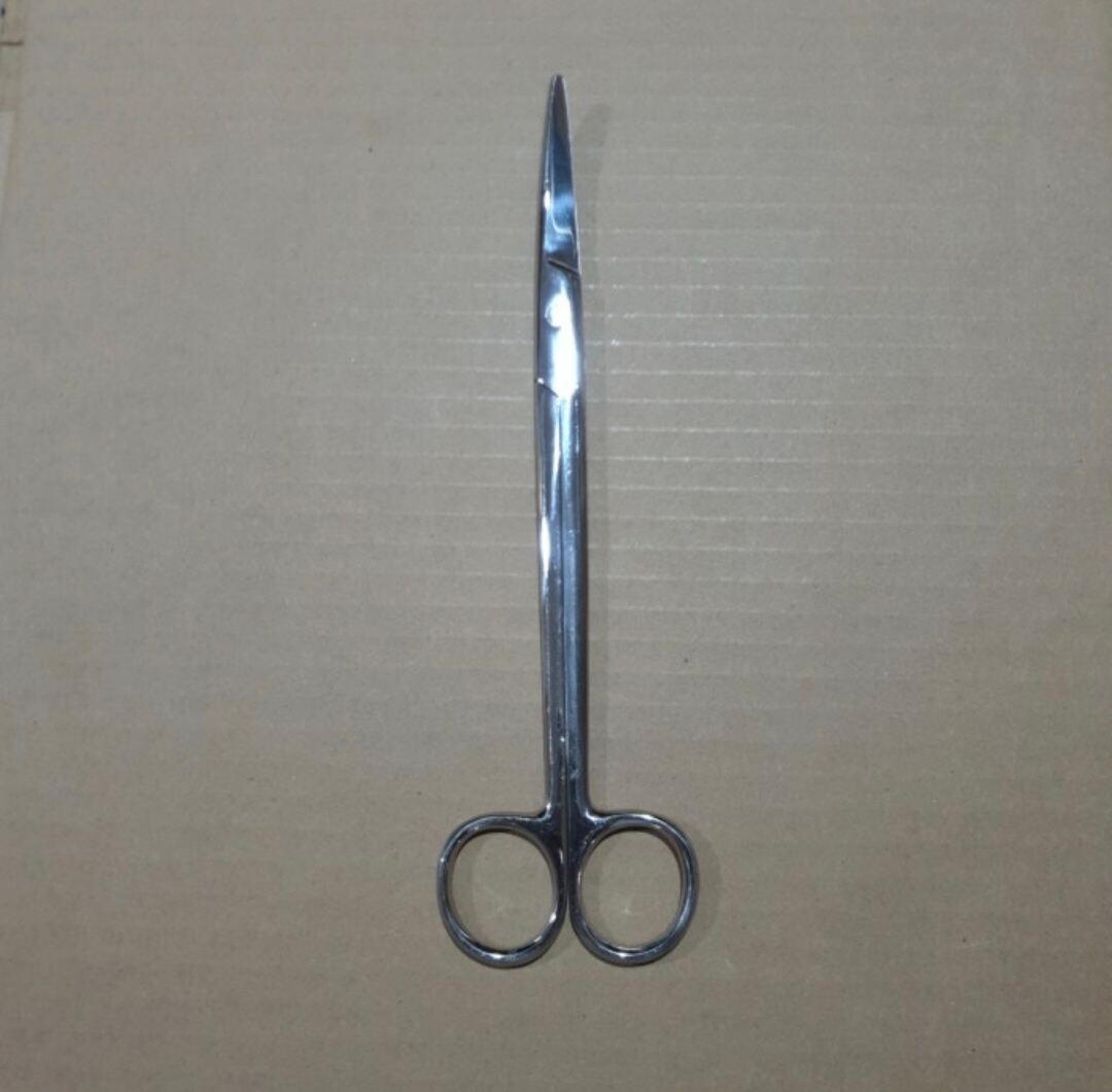 Gunting IUD 23 cm Bengkok / Mayo Scissors Curved 23cm / Gunting Operasi ...
