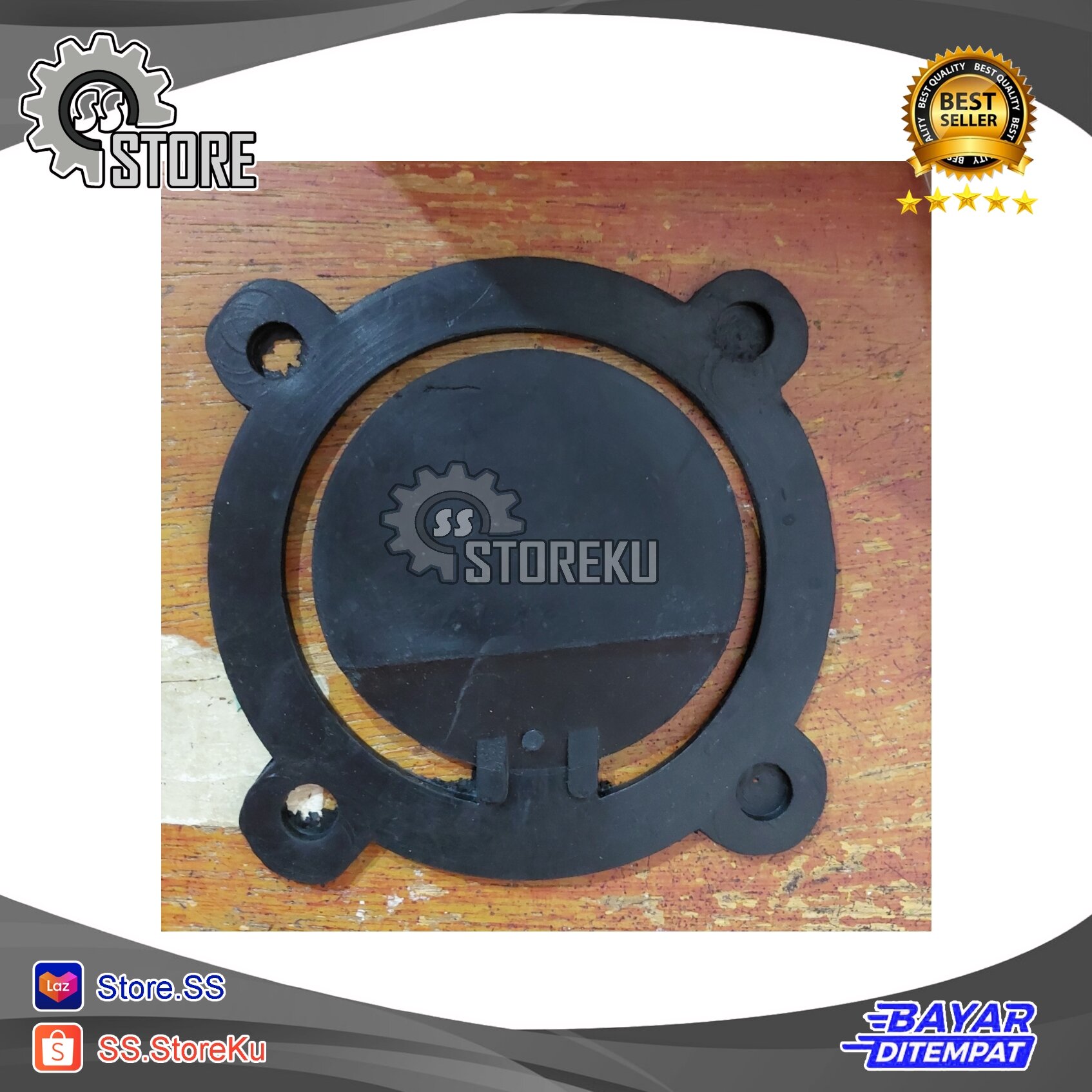 Karet tabok klep check valve penahan air pompa irigasi ns80 3" inci ...