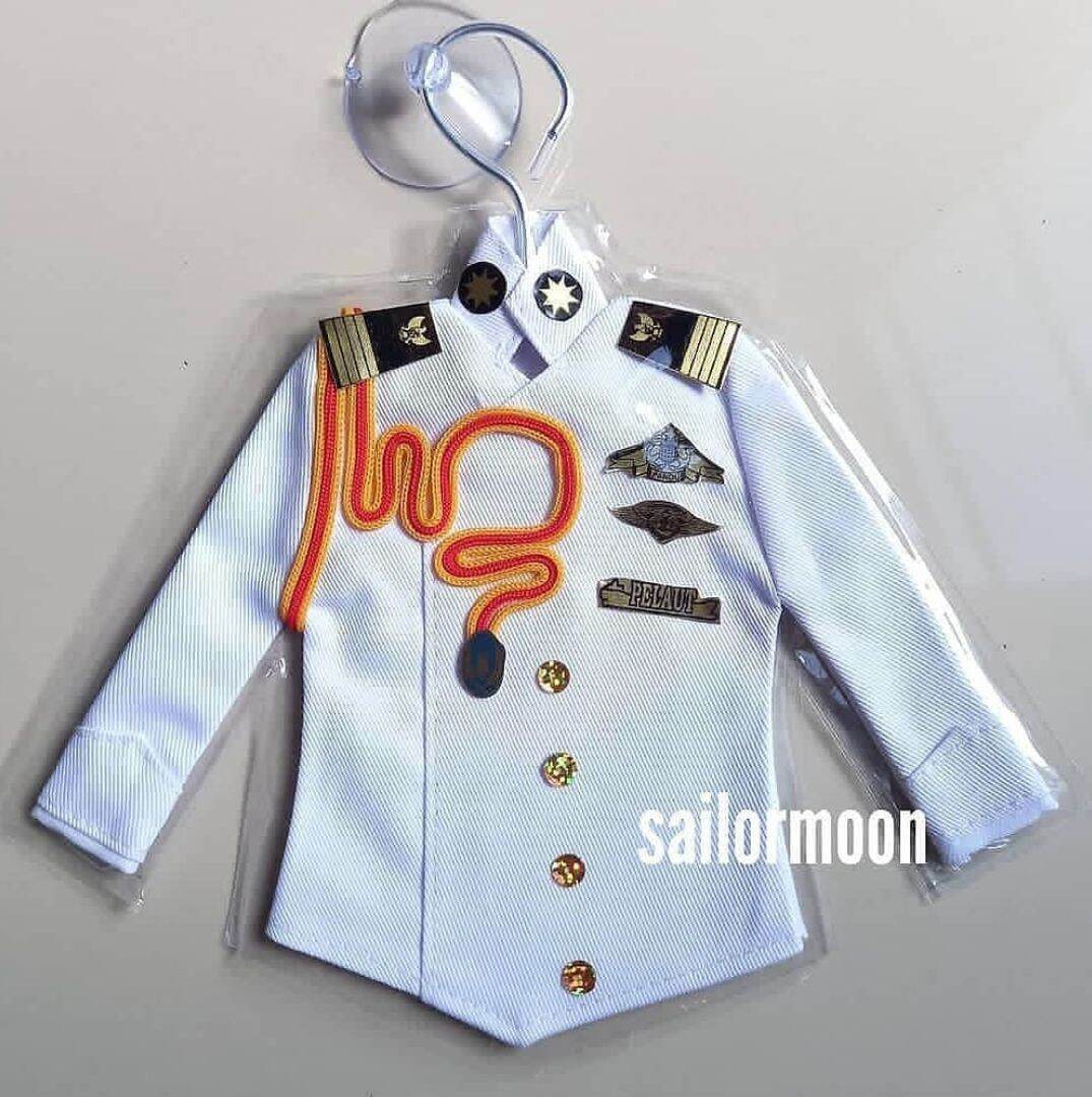 MINIPDUB PERWIRA PELAYARAN MINIATUR SERAGAM PELAUT MINIPDU PELAUT ...