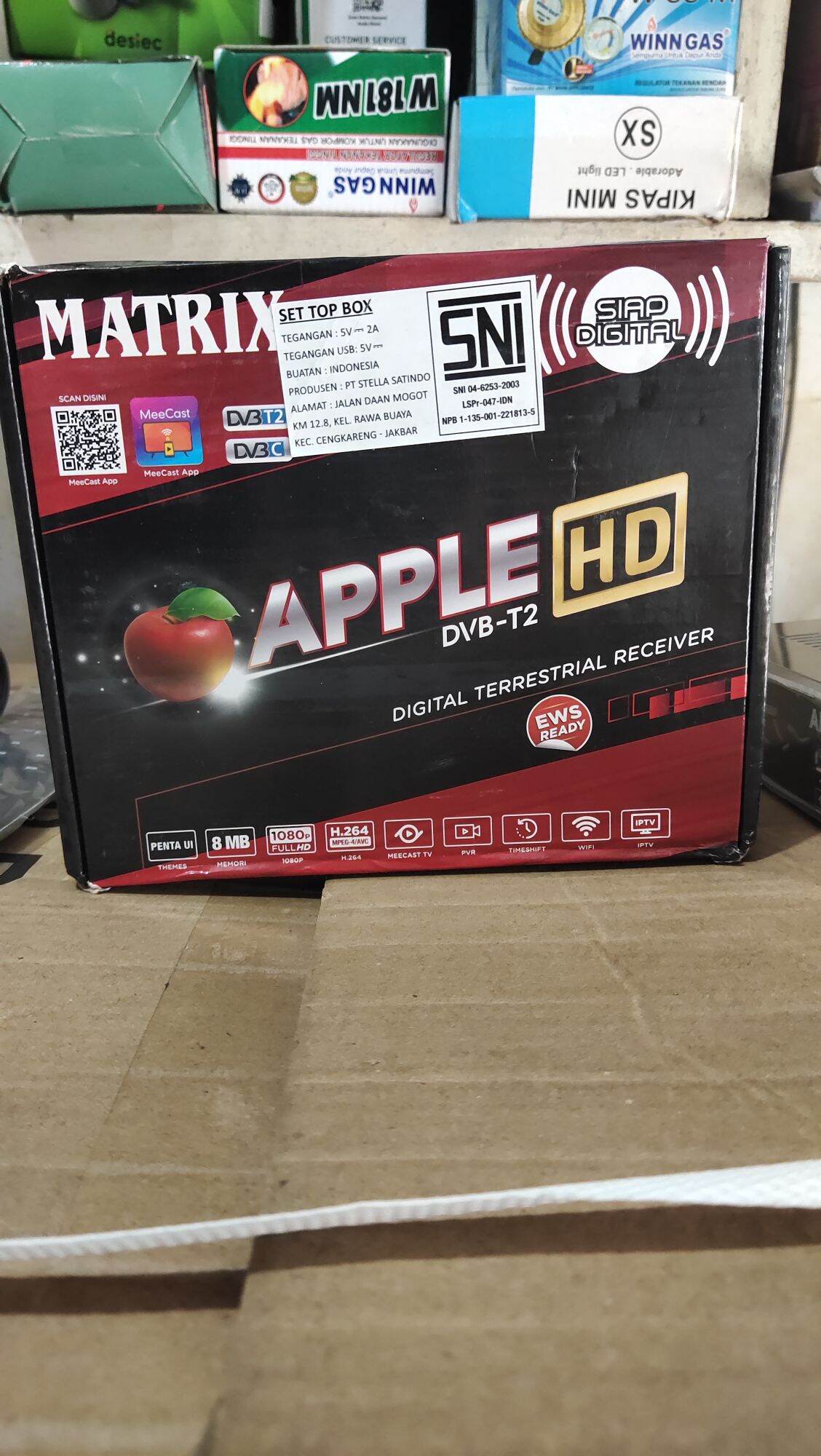 Matrix Apple HD DVB-T2 | Lazada Indonesia