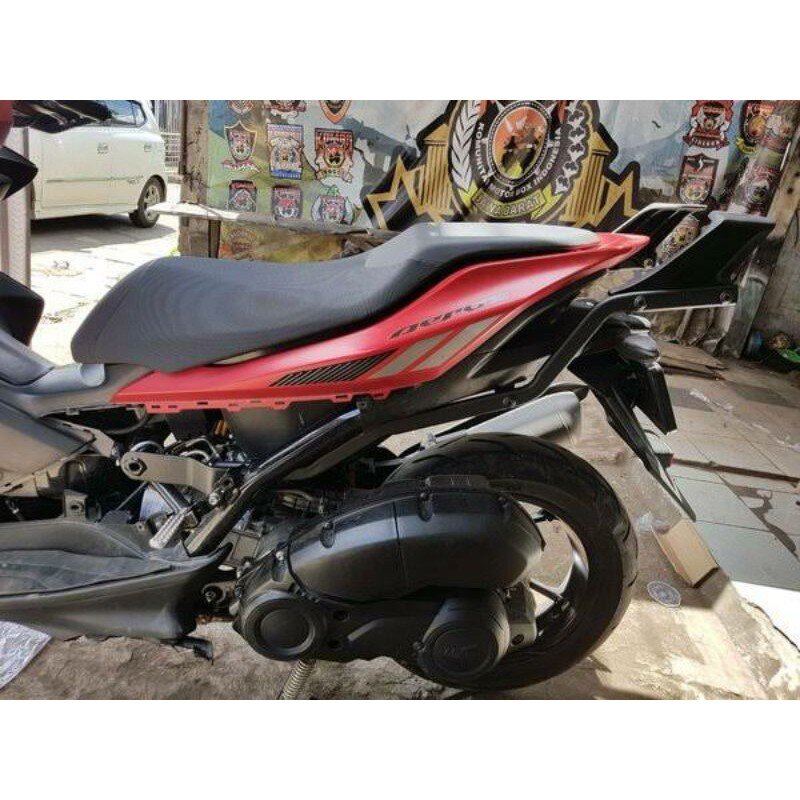 Bracket box YAMAHA AEROX 155 old / aerox connected breket top box HRWR ...