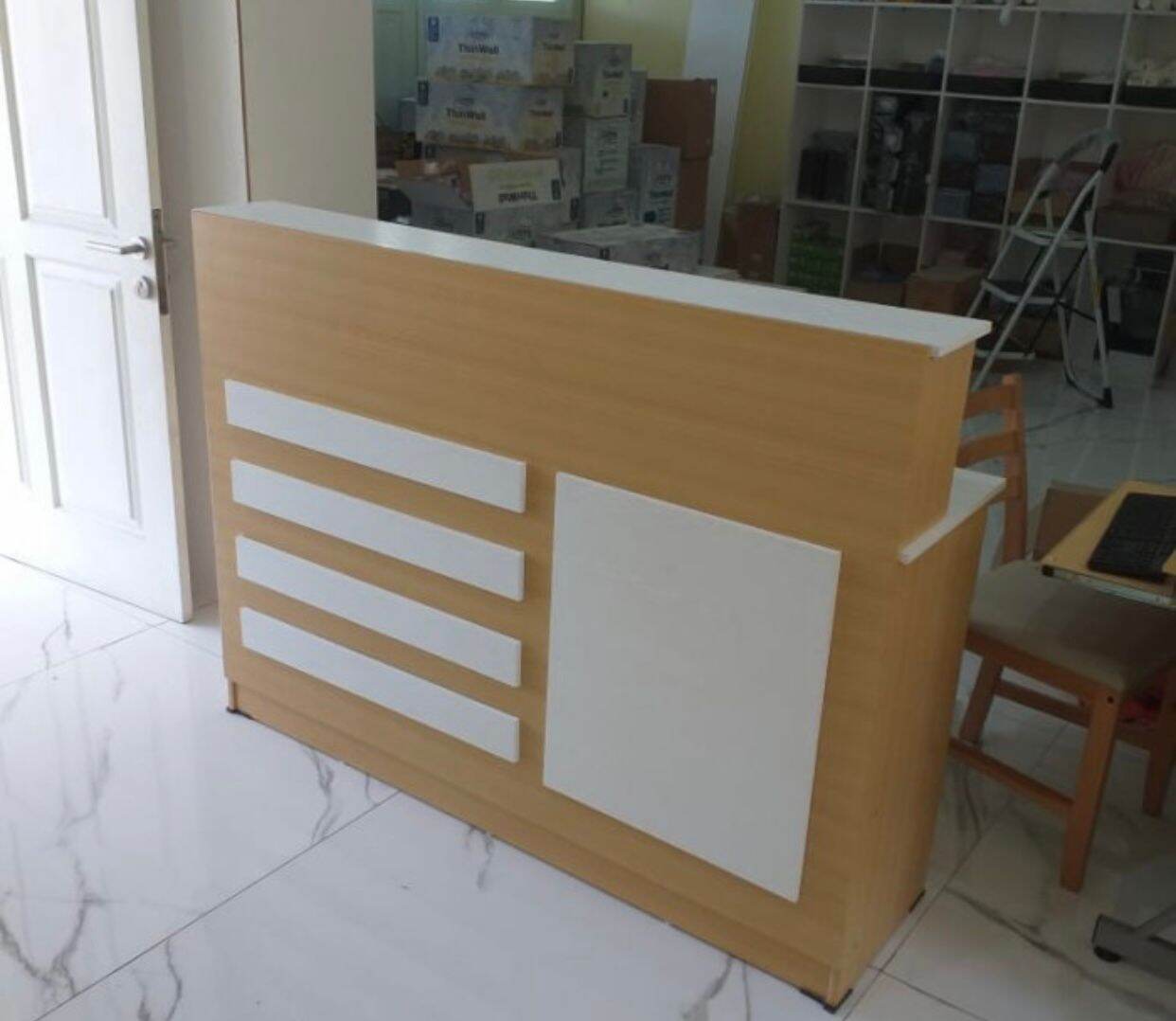 MEJA KASIR / MEJA KASIR MINIMALIS /MEJA KASIR TOKO MINIMALIS/ meja ...