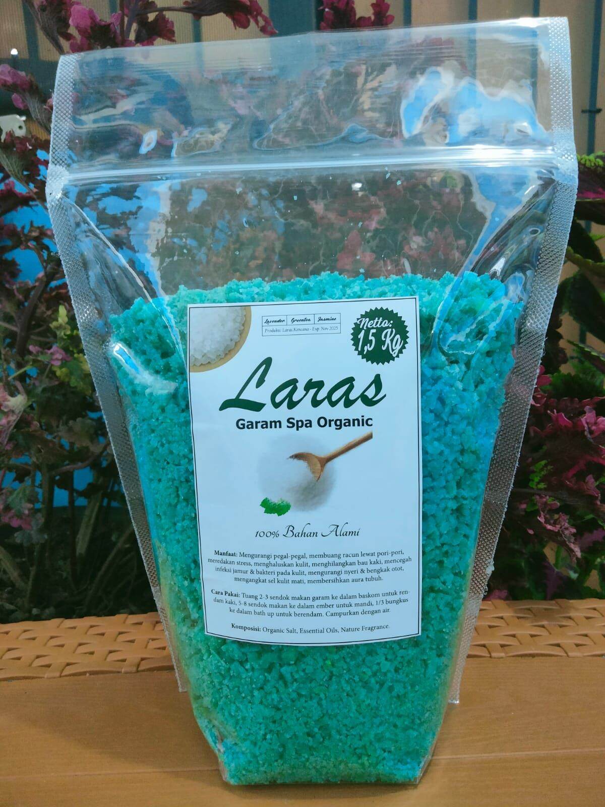 GARAM MANDI 1,5 KILOGRAM BATH SALT FOOT SPA GARAM SPA RENDAM KAKI GARAM ...