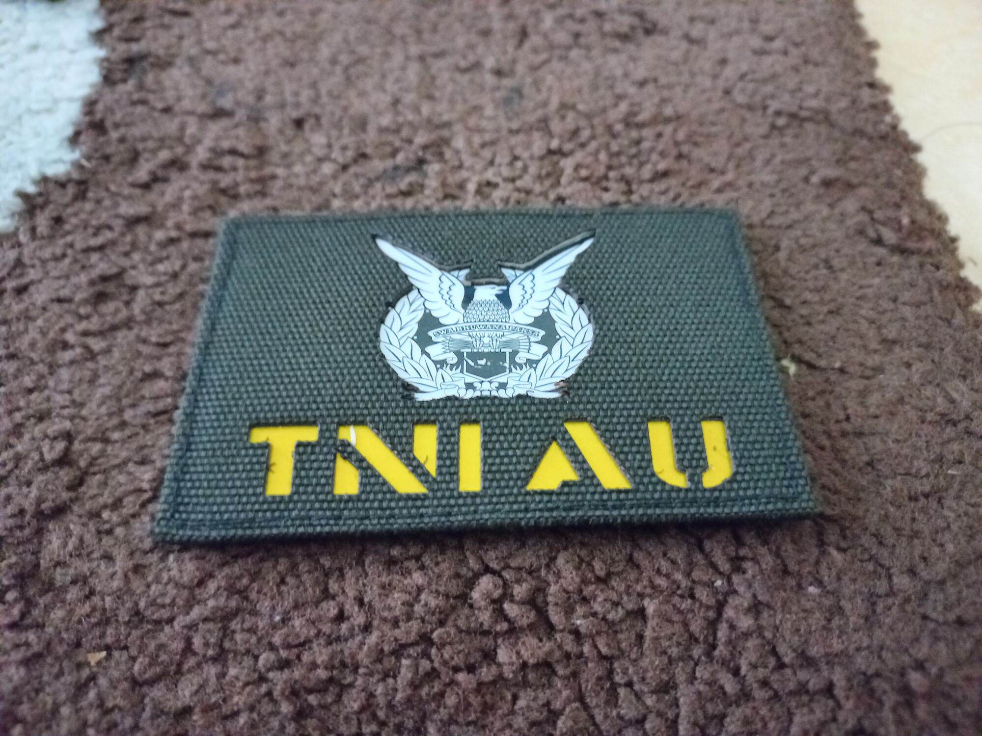 Patch Cutting Laser TNI - AU Logo Putih | Lazada Indonesia