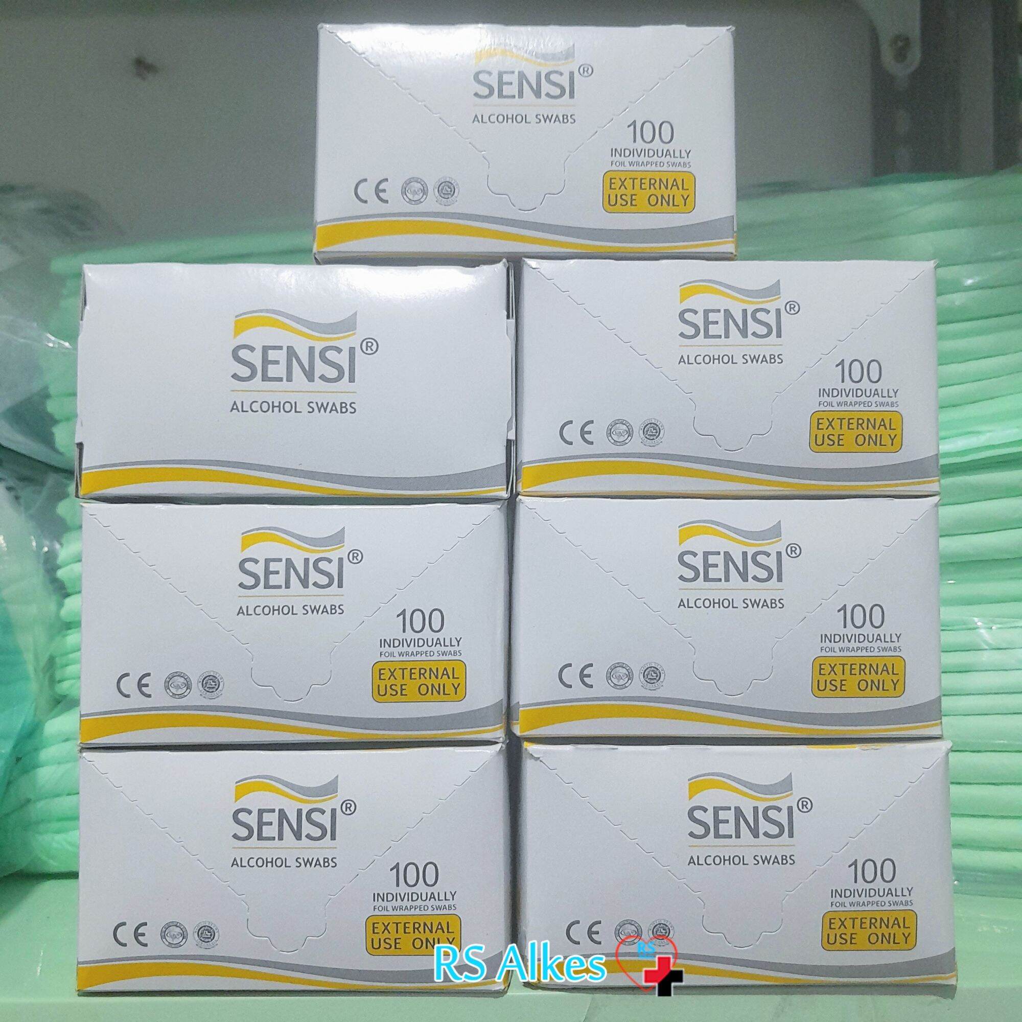 Tissue Alkohol Swab Tisu Alkohol Medis Tisu Alkohol Sensi | Lazada ...