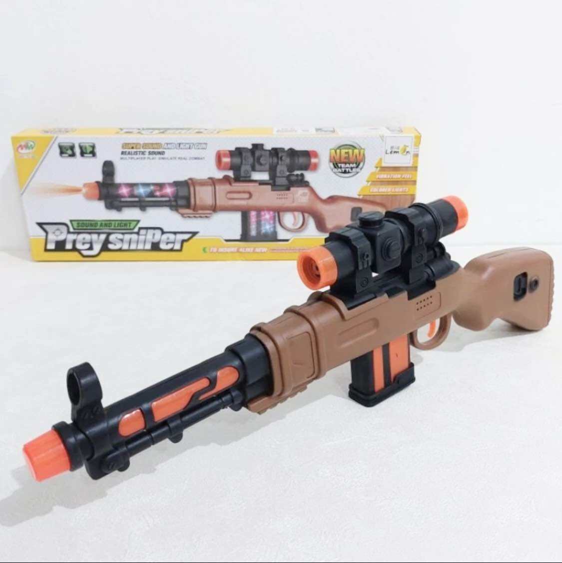 Mainan Anak Pistol Senjata Prey Sniper | Lazada Indonesia