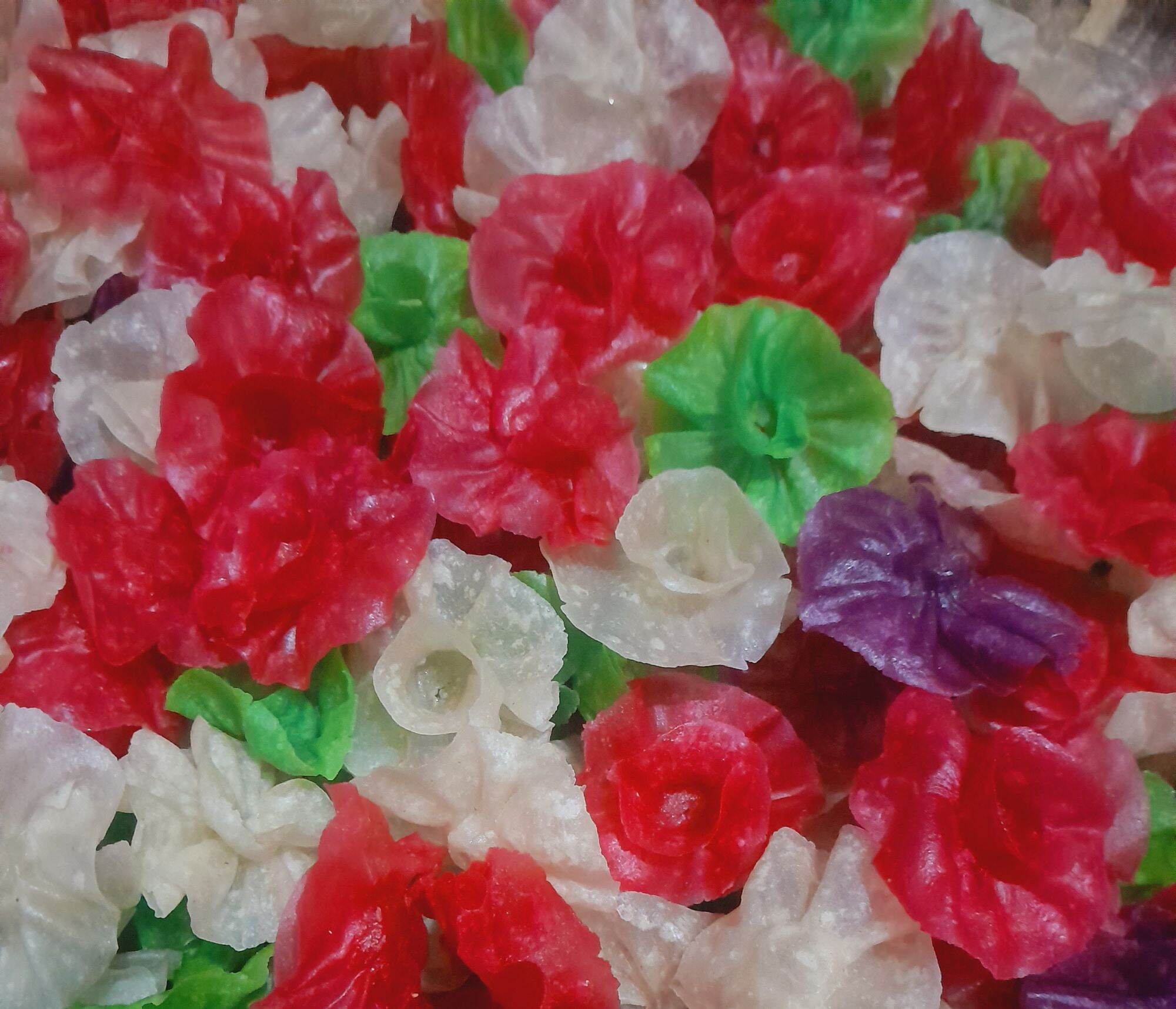 Kerupuk parered/dapros mentah warna-warni 50 pcs | Lazada Indonesia