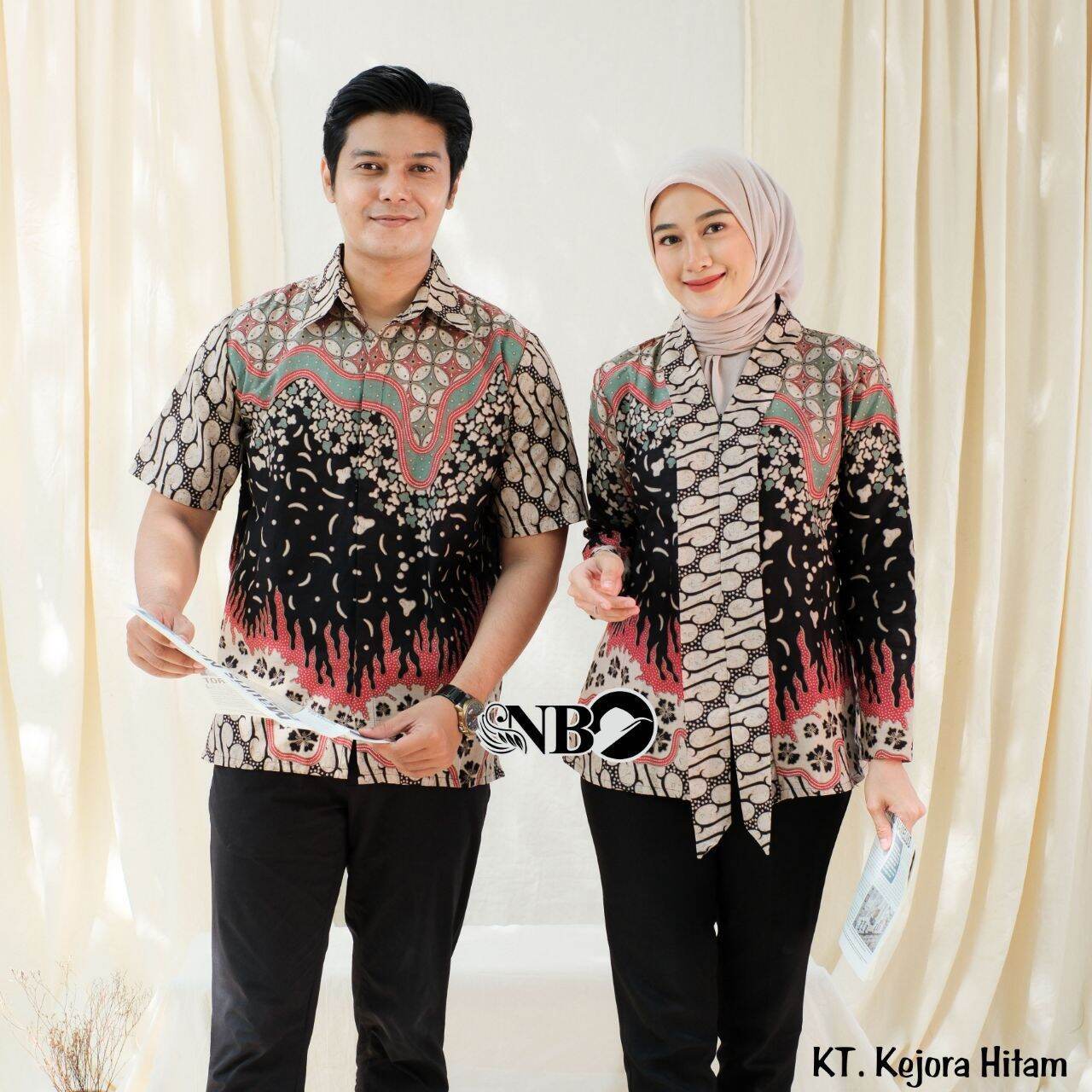 Couple batik pasangan / couple sarimbit / couple baju lebaran ...