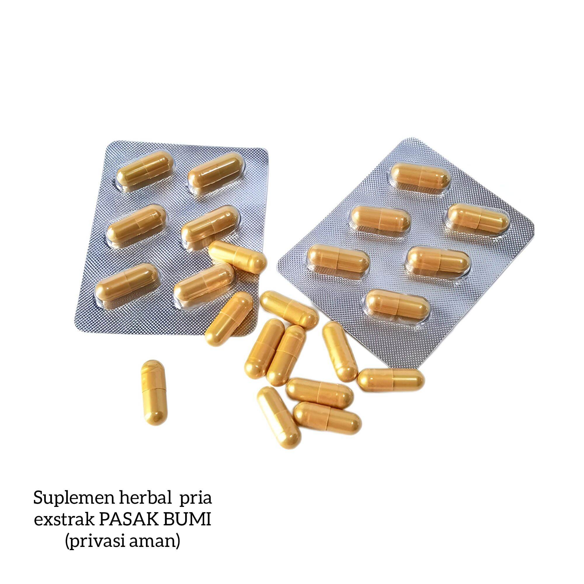 Baru Suplemen herbal pria exstrak PASAK BUMI (privasi aman) | Lazada ...