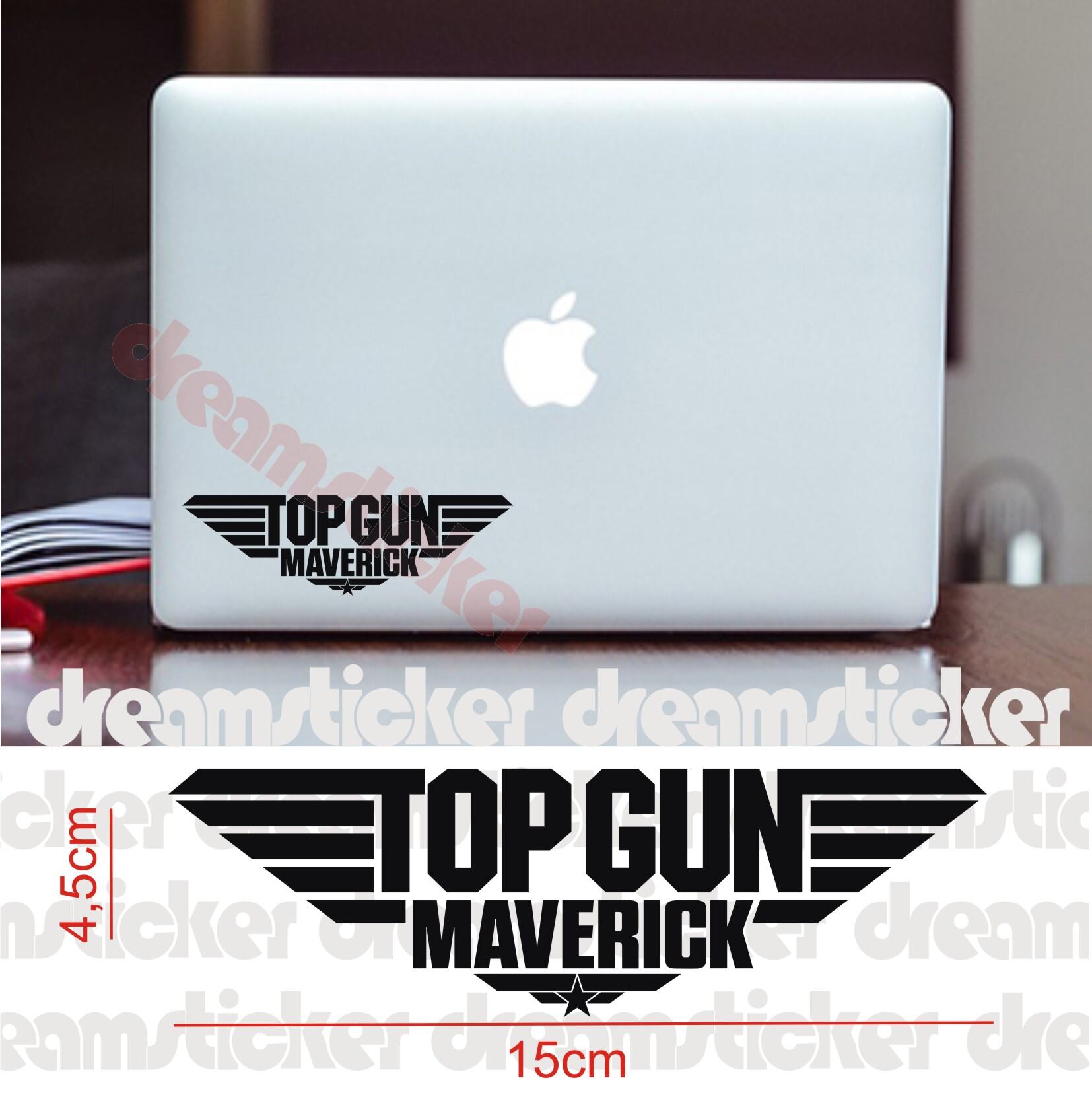 Stiker Top Gun Maverick Logo Sticker Laptop MacBook Decal | Lazada ...