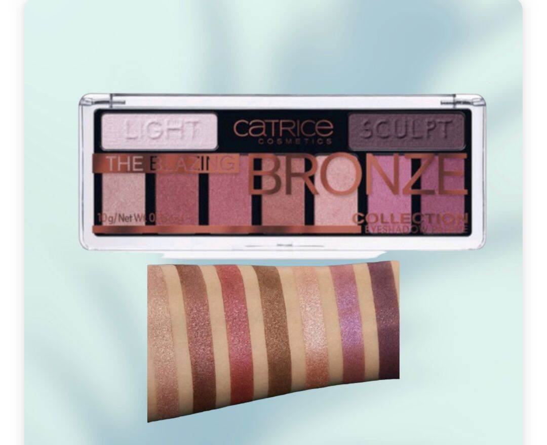 CATRICE EYESHADOW - The Blazing Bronze Collection Eyeshadow Pallete ...