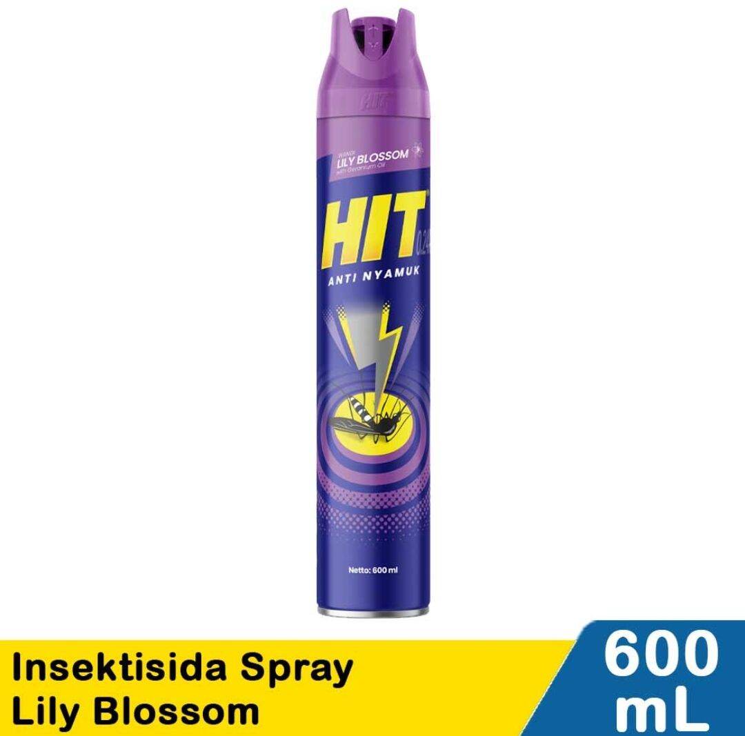 Hit Aerosol Spray Semprot Obat Anti Nyamuk dan Kecoa 400ml | Lazada ...
