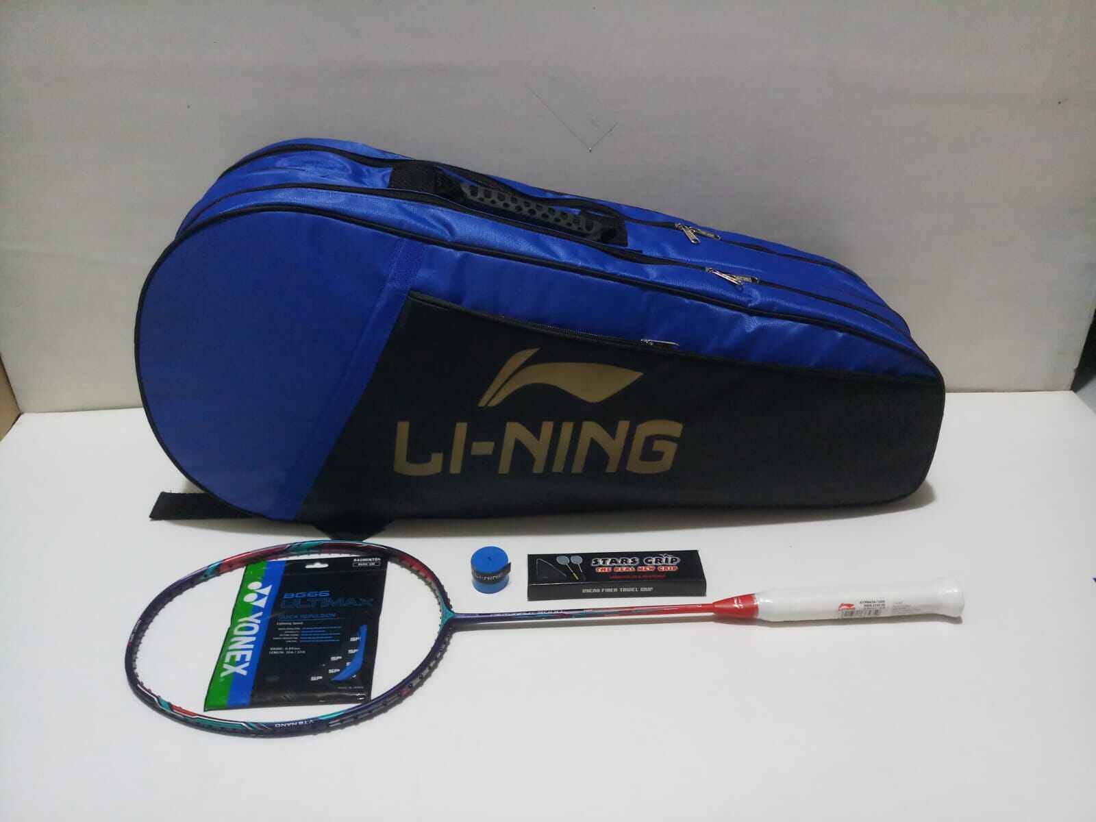 RAKET BADMINTON LINING AERONAUT 9000 COMBAT | Lazada Indonesia