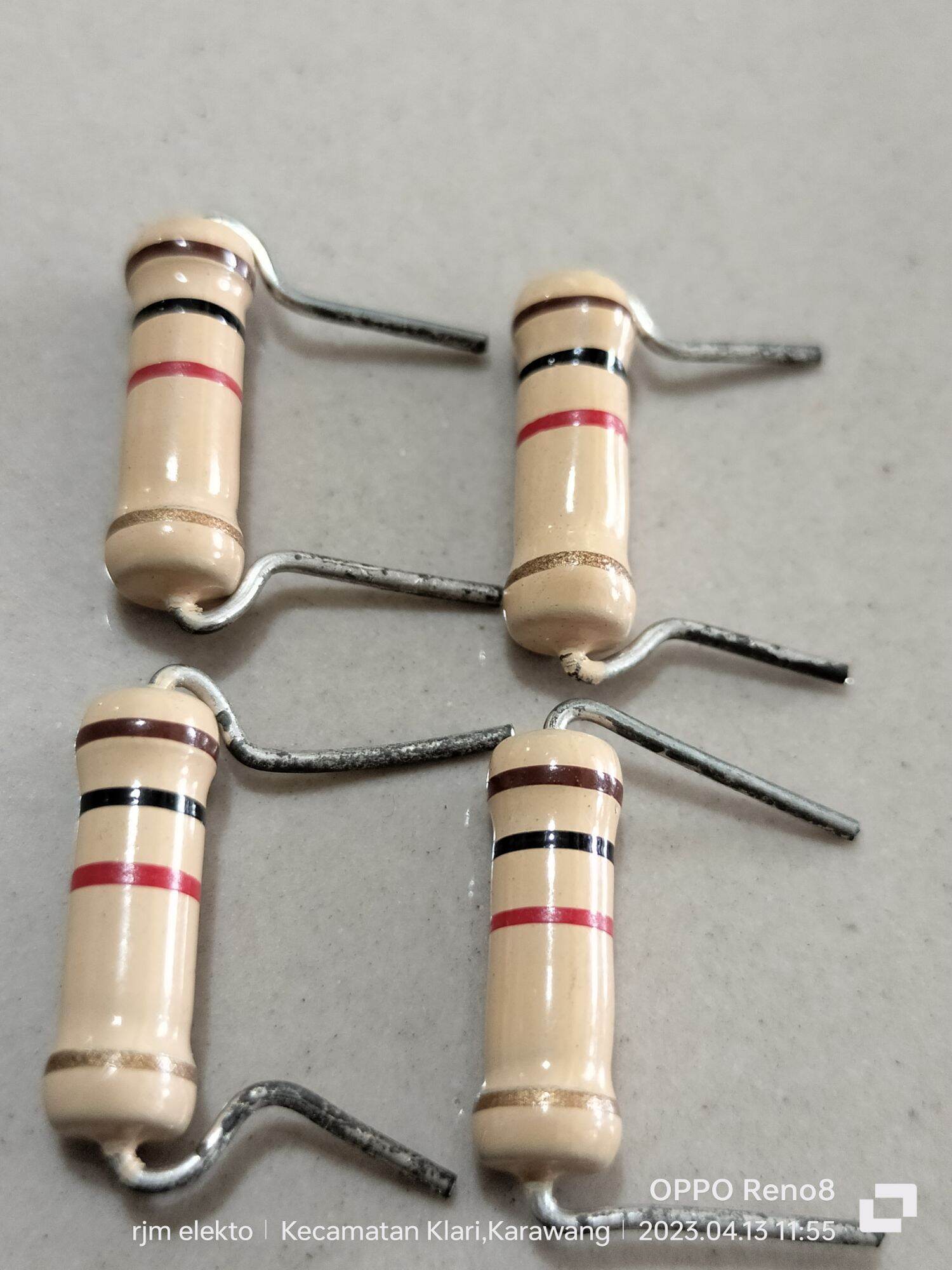 2 pcs resistor ukuran 1K 2watt | Lazada Indonesia