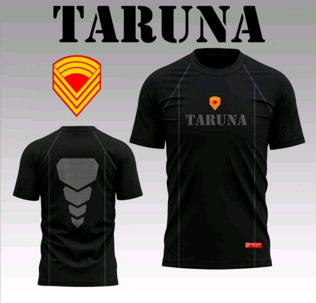 Kaos olahraga Taruna Kaos Dri-fit Taruna Kaos TNI Kaos Taruna Akpol Kaos Taruna Chevron Naik ...