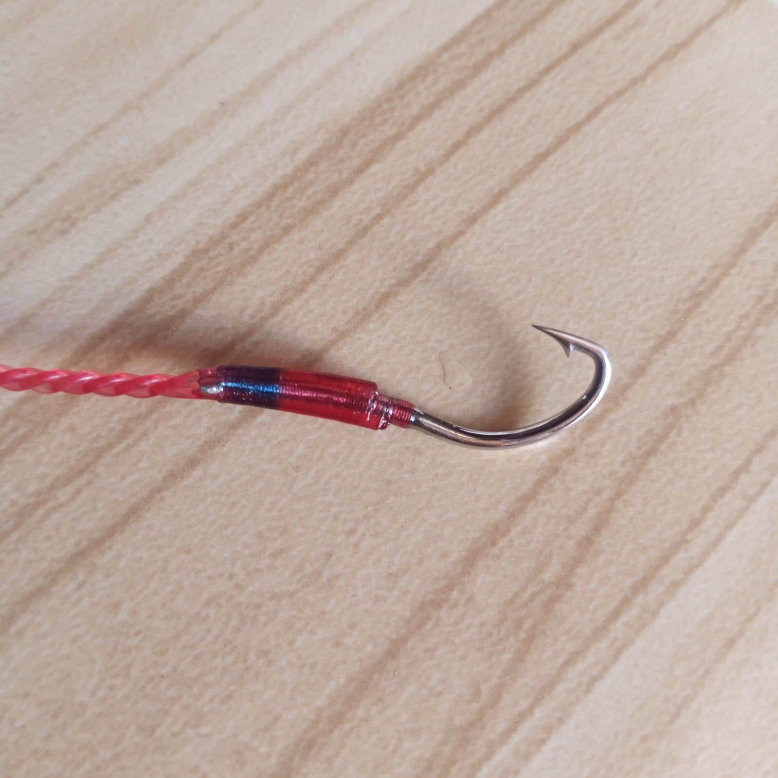 kail pancing belut model inul siap pakai senar tiga bahan baja hitam ...