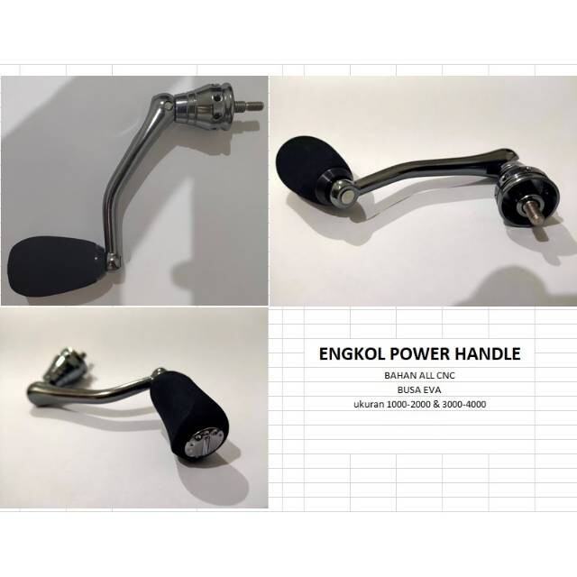 Engkol Katrol Power Handle. Handle Reel. Engkol Reel 800-4000 | Lazada ...