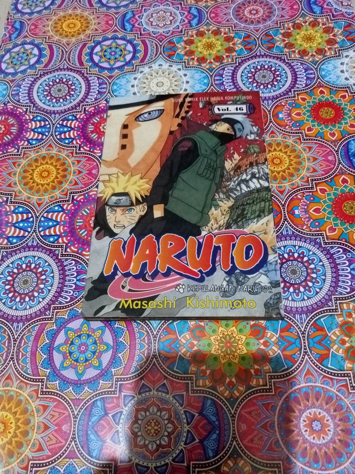 Komik Naruto vol. 46 - Bekas original | Lazada Indonesia