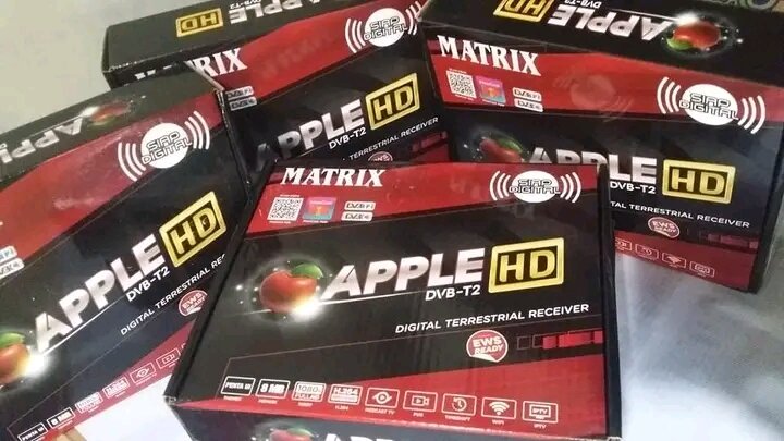set top box matrik apple hd merah | Lazada Indonesia