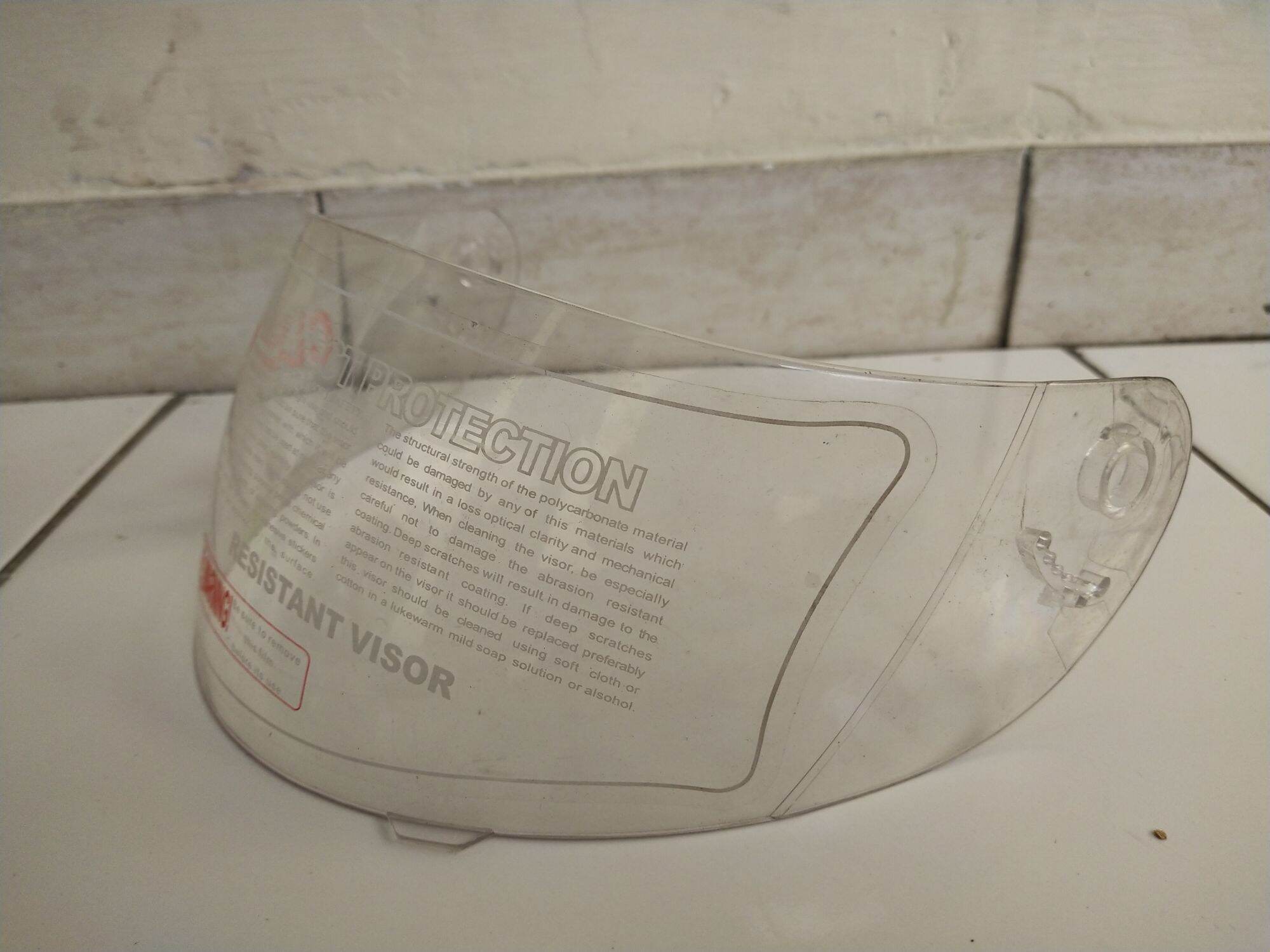 kaca helm JPN fullface universal CLEAR | Lazada Indonesia