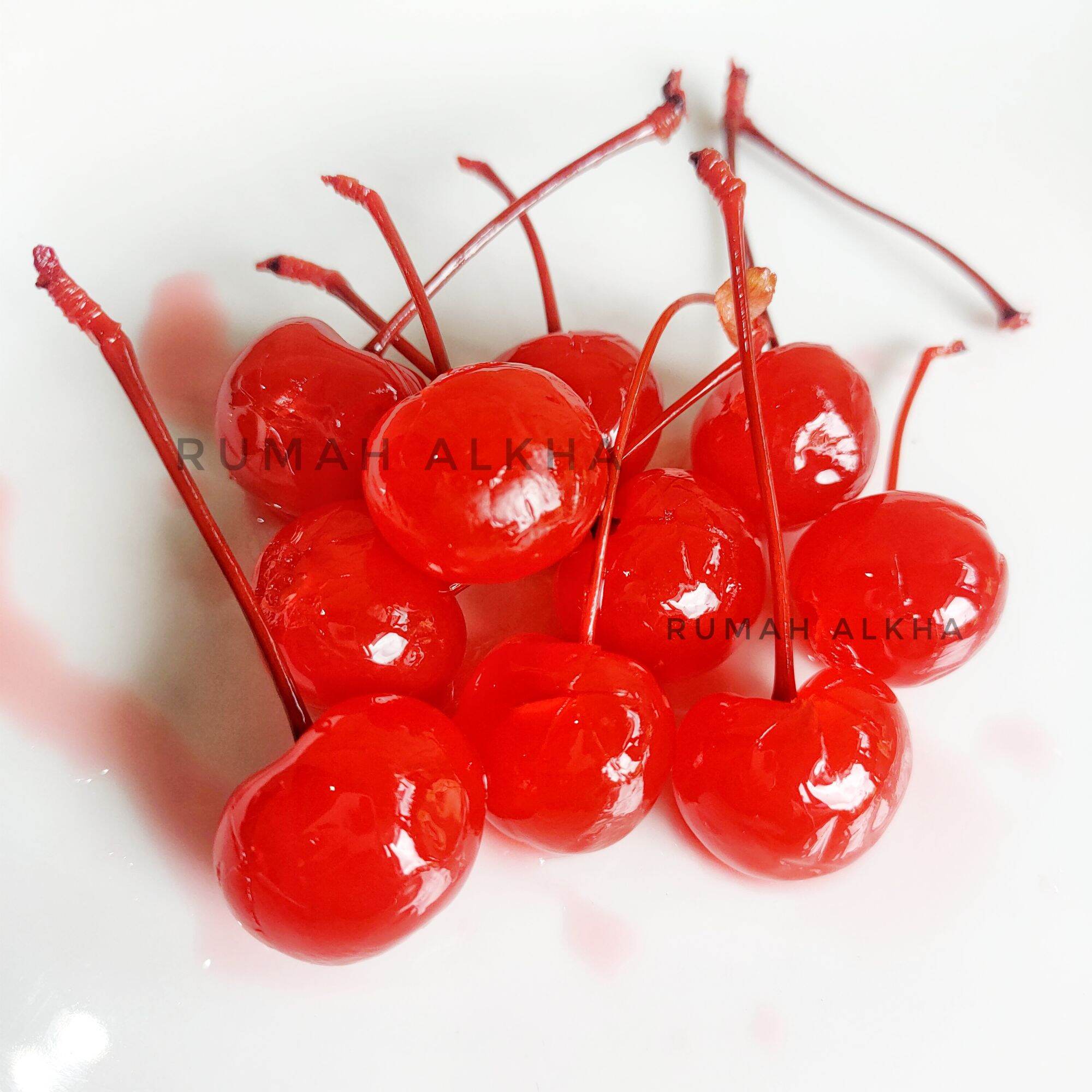 Cherry 10PCS - Ceri - Merah Tangkai - Tanpa Tangkai - Premium | Lazada Indonesia