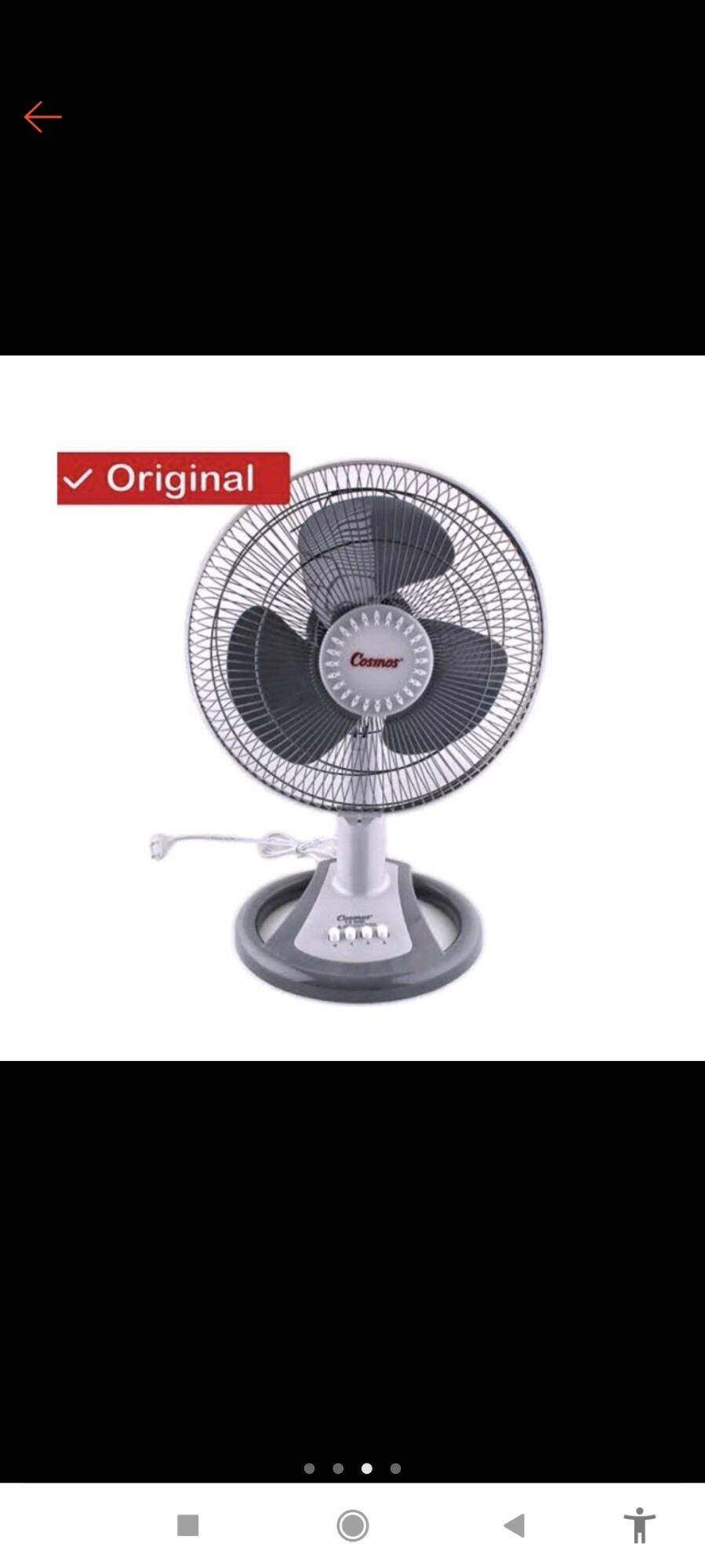 Kipas Meja Deskfan Cosmos Dse 12inc | Lazada Indonesia