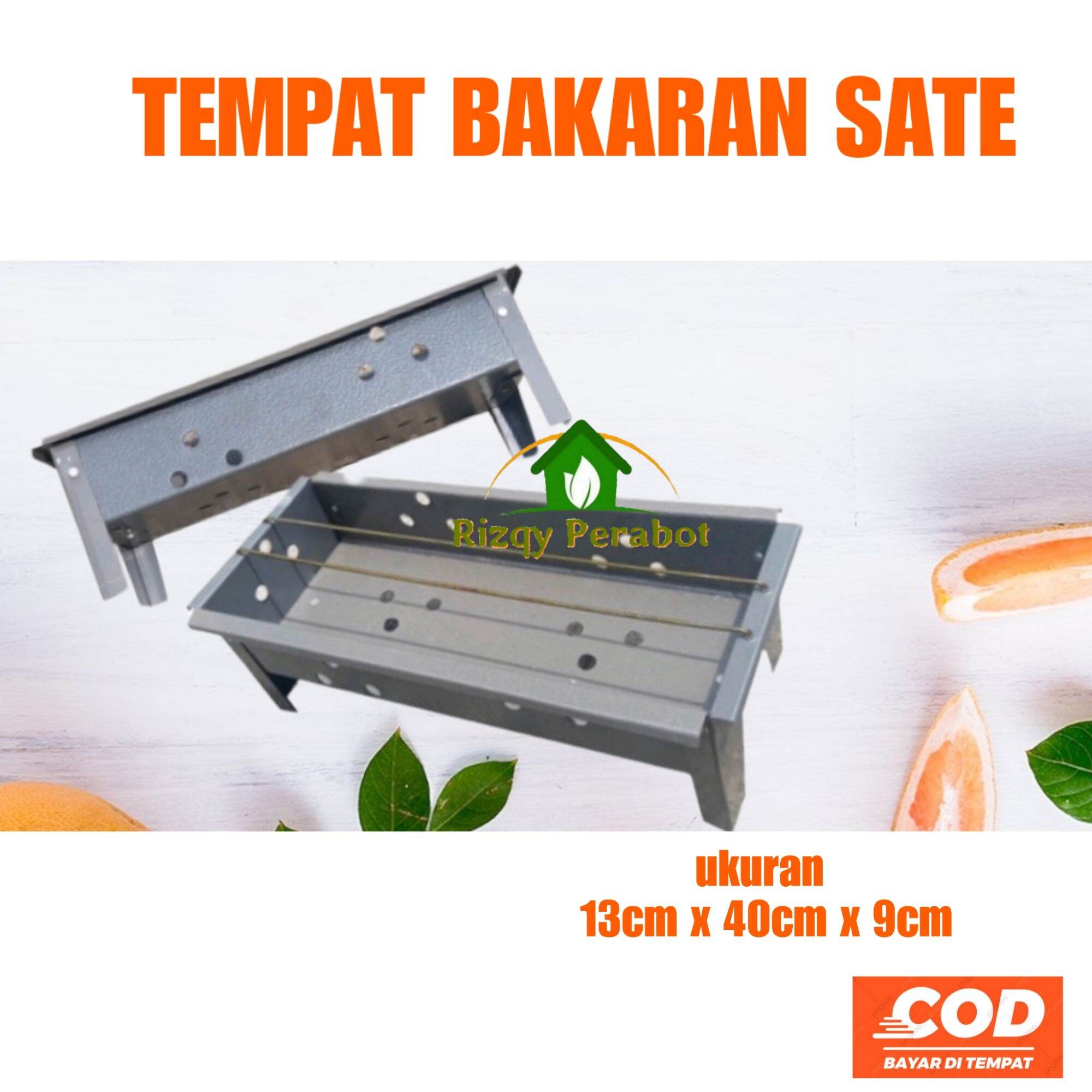 Alat Bakaran Sate Lebaran / Tempat Bakaran sate Arang / Pemanggang Sate ...