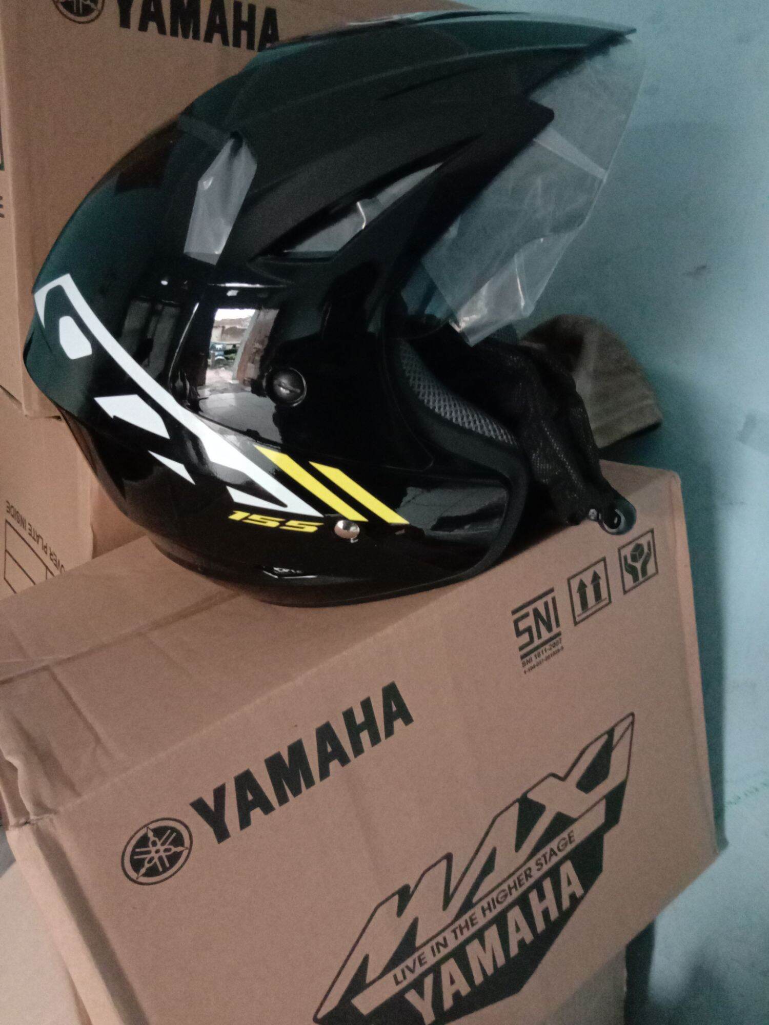 helm Maxi terbaru original yamaha termurah , Ukuran standard kaya dapat ...
