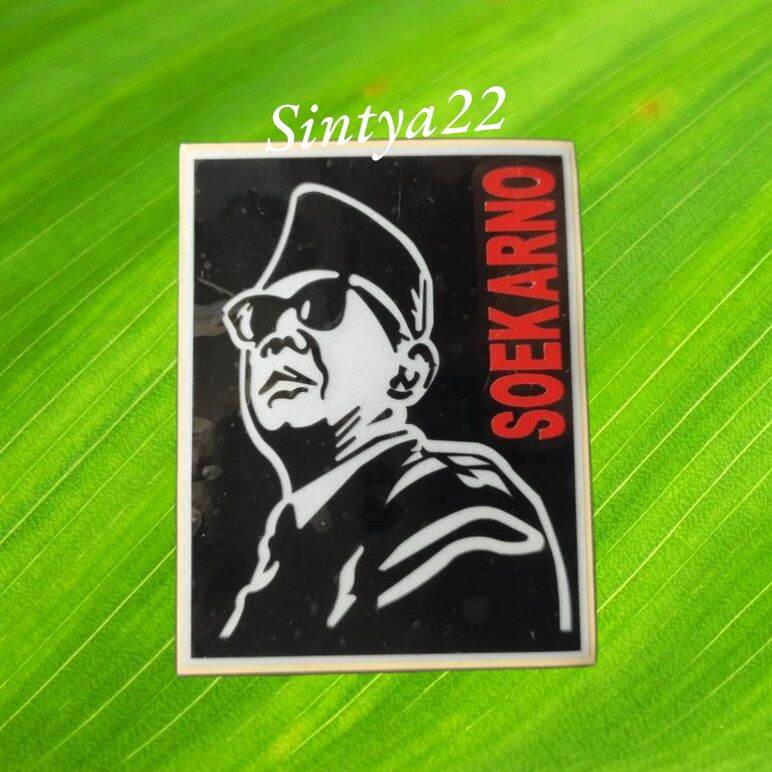STIKER CUTTING SOEKARNO STICKER MOTOR MOBIL ,LAPTOP | Lazada Indonesia