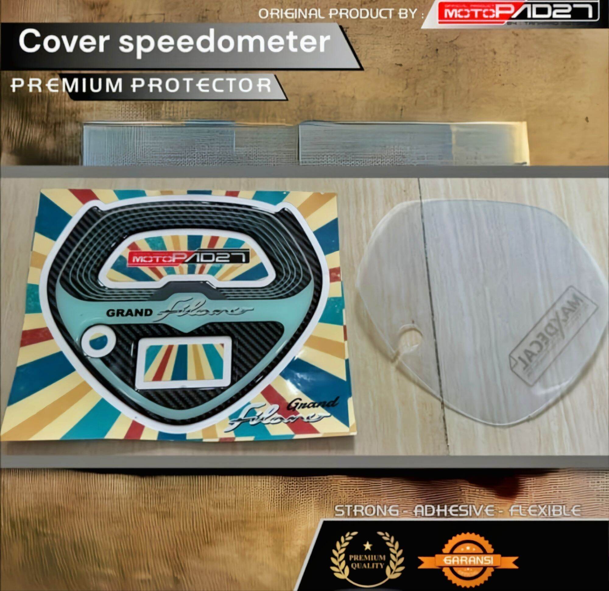 stiker antigores speedometer NEW YAMAHA GRAND FILANO premium motopad27 ...