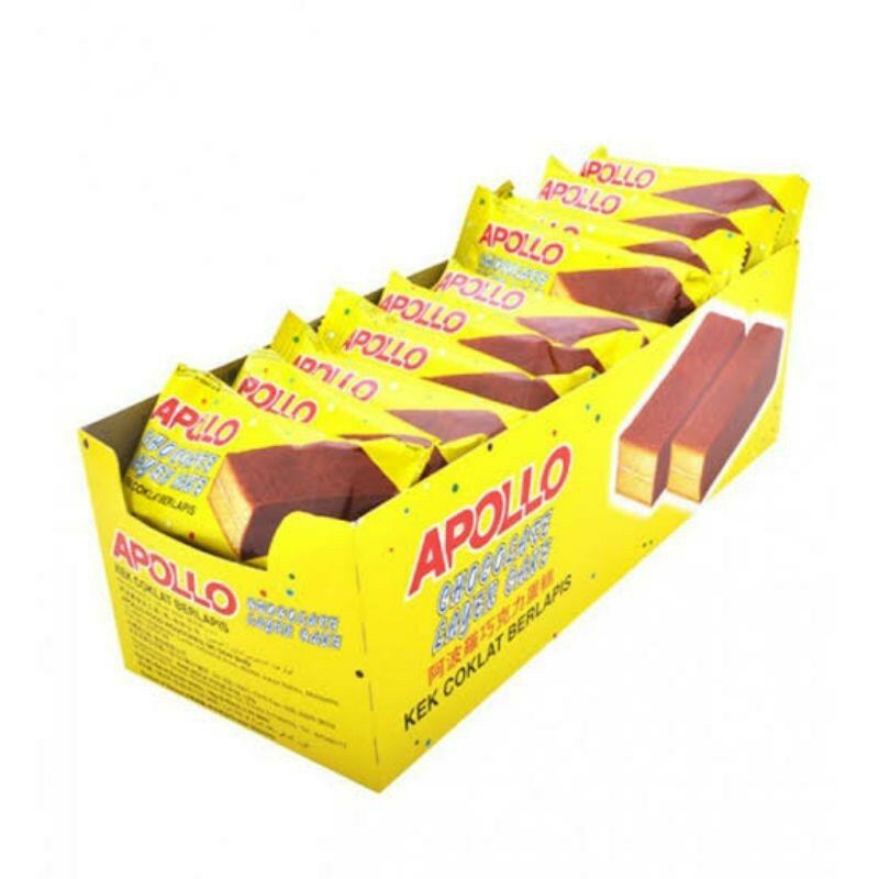 Apollo coklat layer cake 1 box isi 24pc | Lazada Indonesia