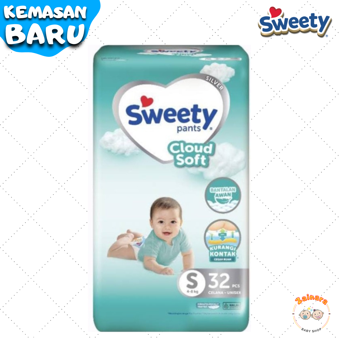 Sweety Silver Popok Bayi Pants S32 Cloud Soft | Lazada Indonesia