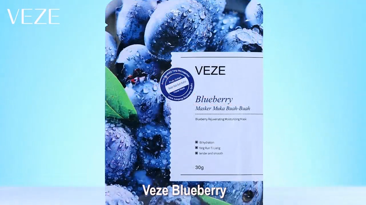 [BPOM] -VEZE Fruit Mask Masker Wajah Natural Sheet Mask | Lazada Indonesia