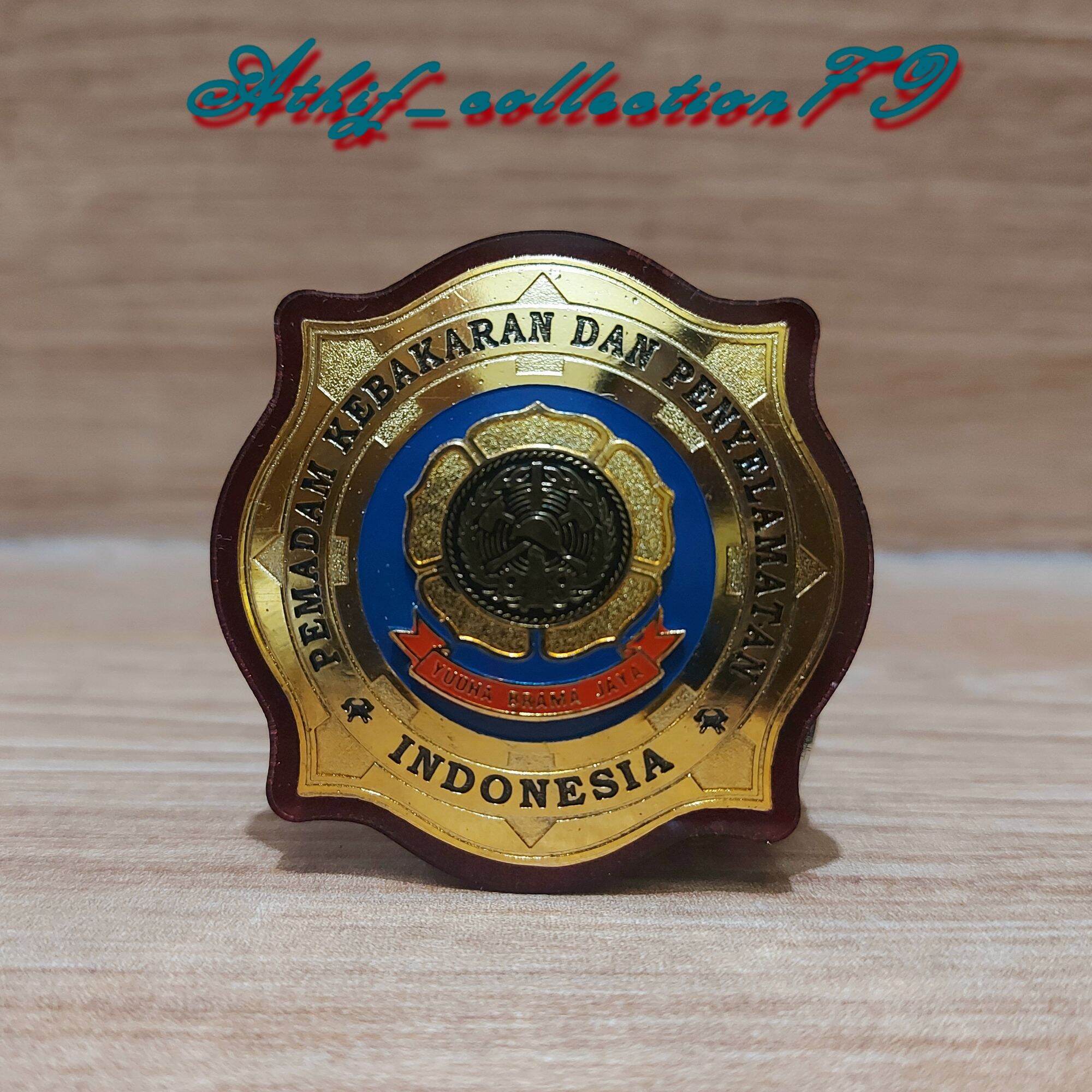 Pin Kewenangan Damkar Pemadam Pin Kewenangan Pemadam Damkar Akrilik ...