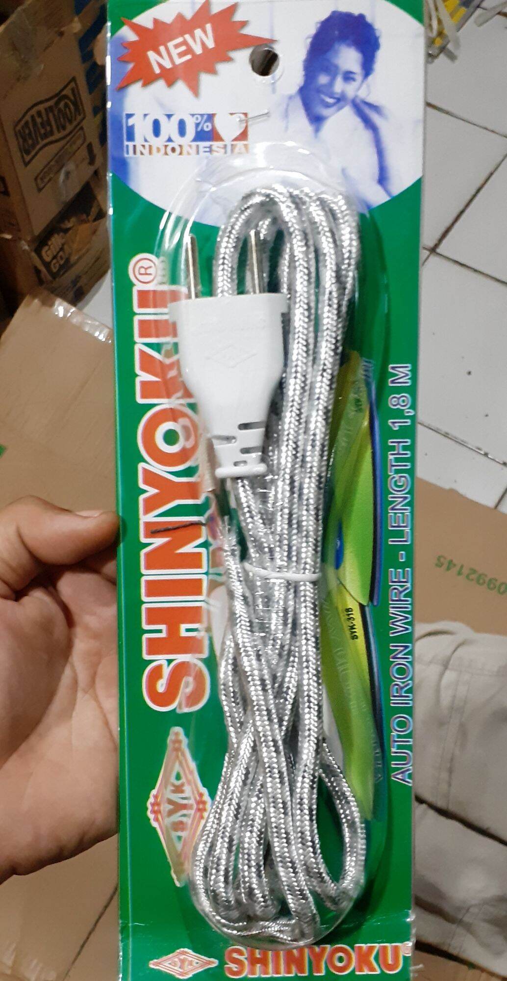 Kabel setrika sinyoku 1.8m | Lazada Indonesia