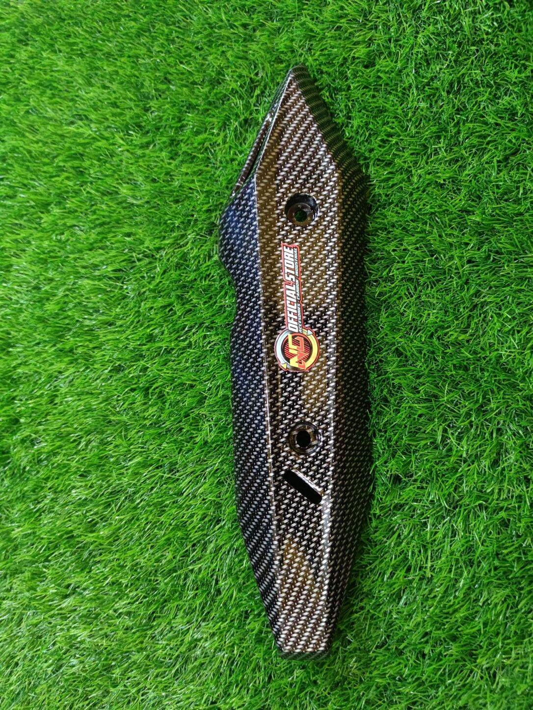 COVER KNALPOT VARIO NEW 125 150 2018-2021 CARBON | Lazada Indonesia