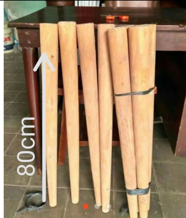 kaki meja kayu bulat minimalis 80cm | Lazada Indonesia
