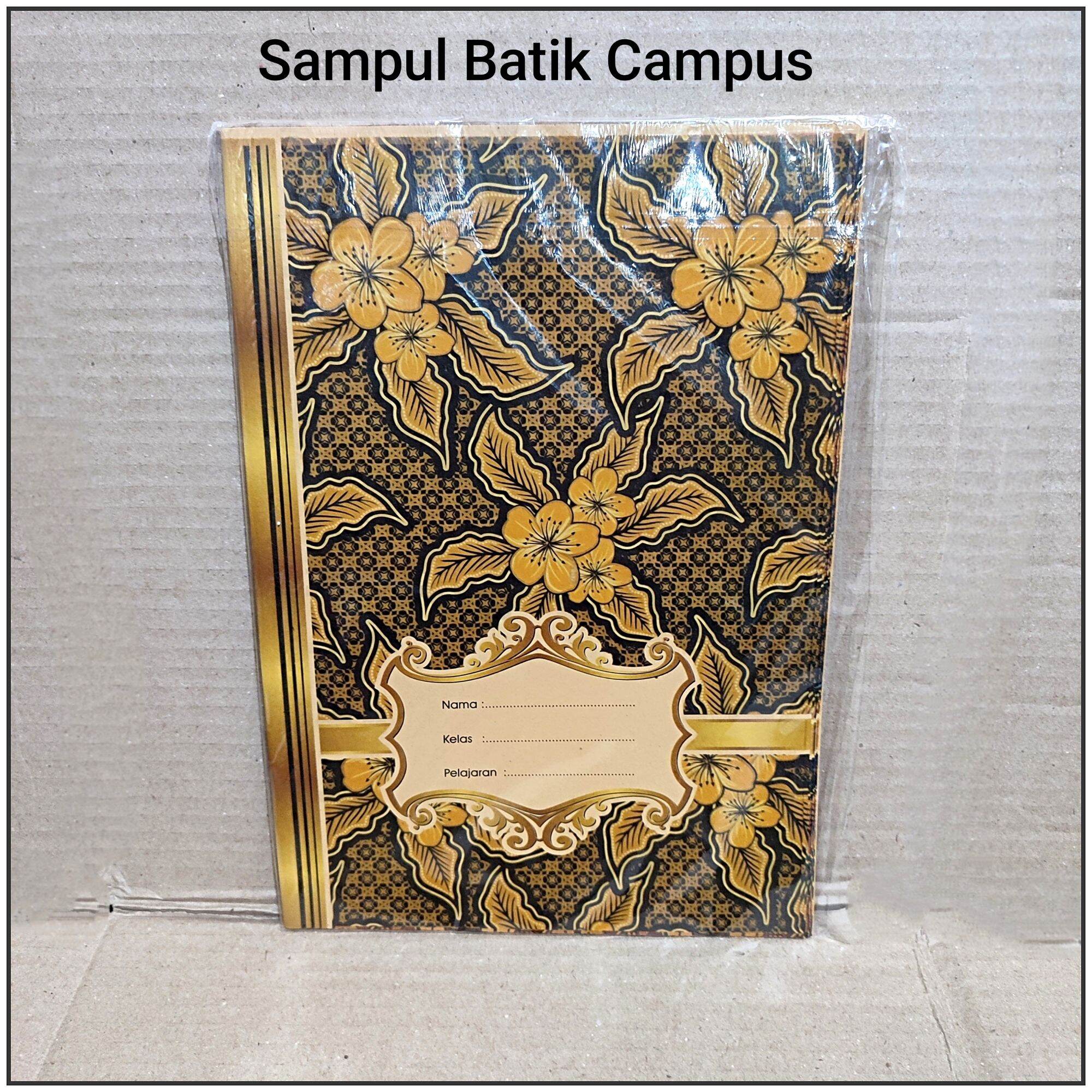 1 Pak Sampul Buku Batik Campus TEBAL Isi 20 Lembar | Lazada Indonesia