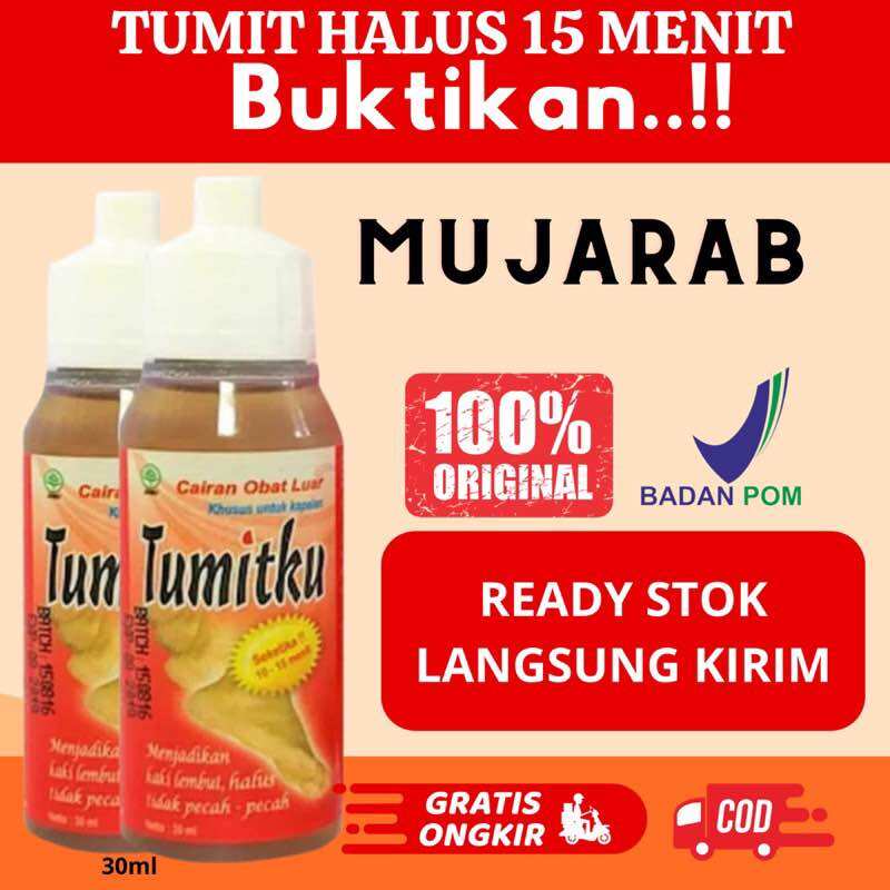 Tumitku Obat Kaki Pecah dan Kapalan Ampuh Original 30ml | Lazada Indonesia