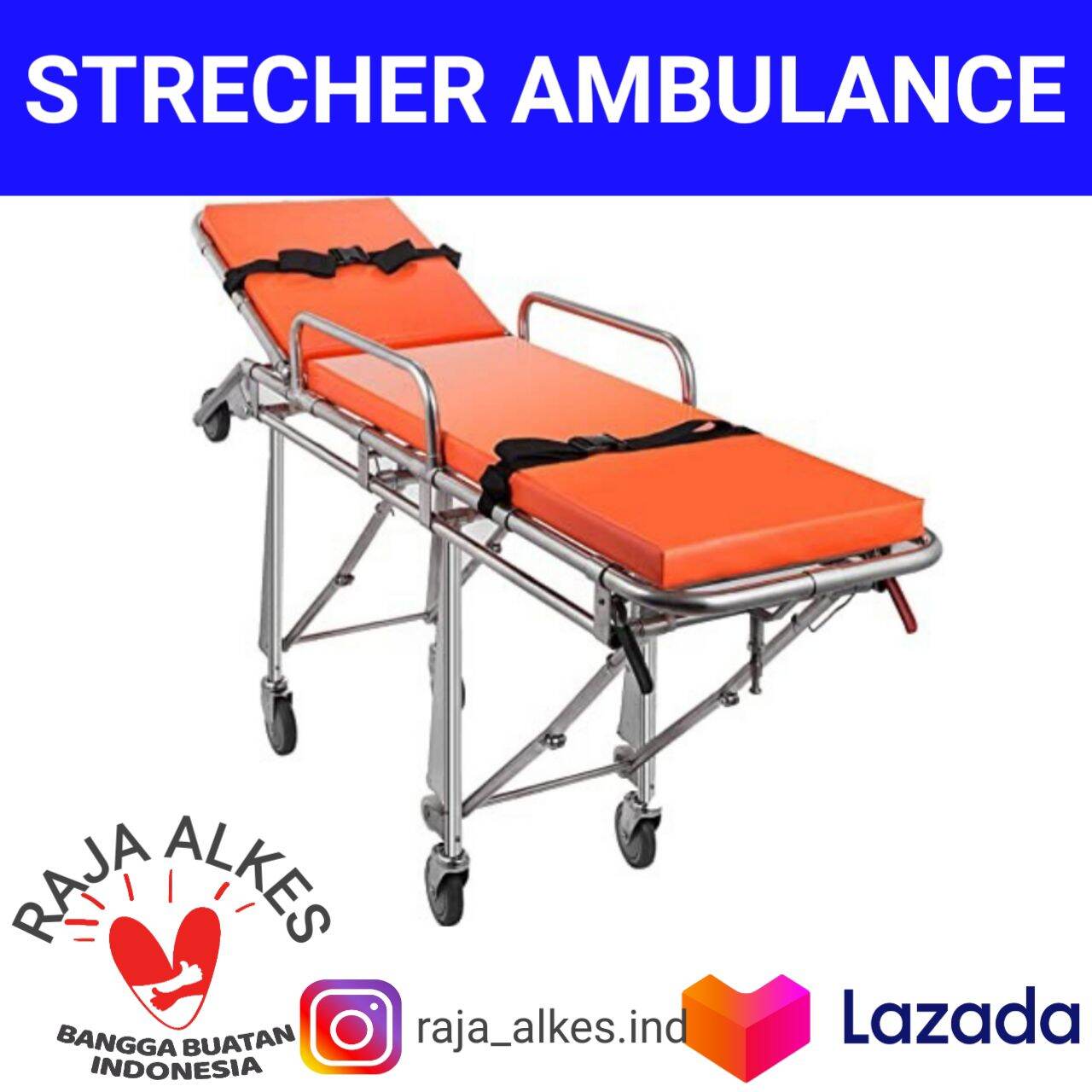 STRECHER ambulance - brankar ambulan | Lazada Indonesia