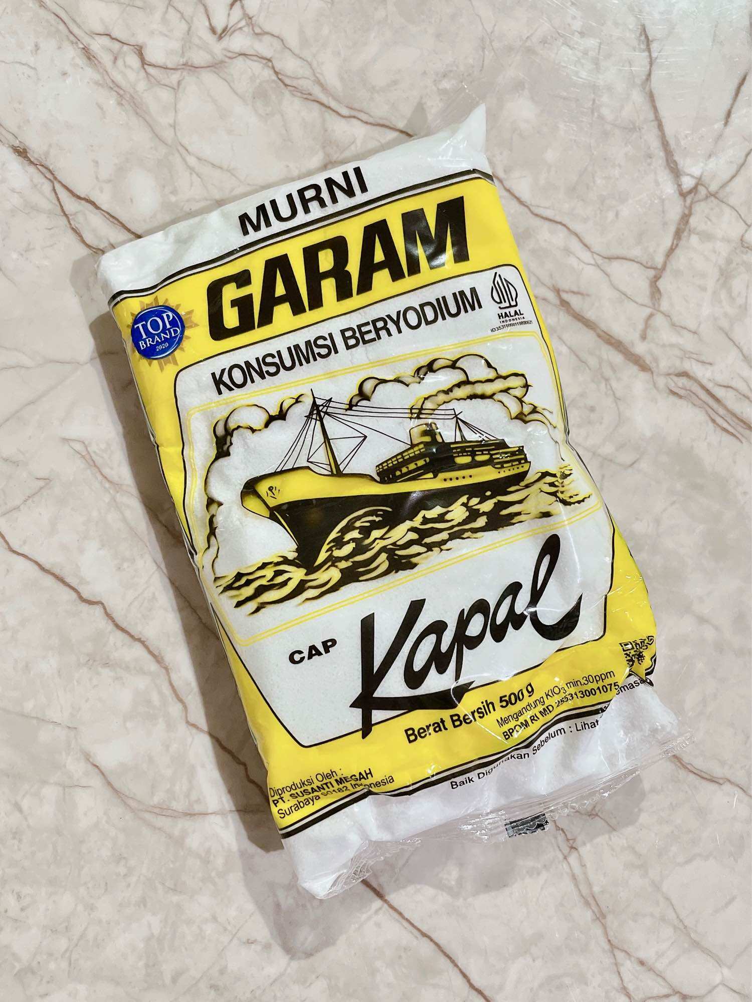 GARAM CAP KAPAL 500G | Lazada Indonesia