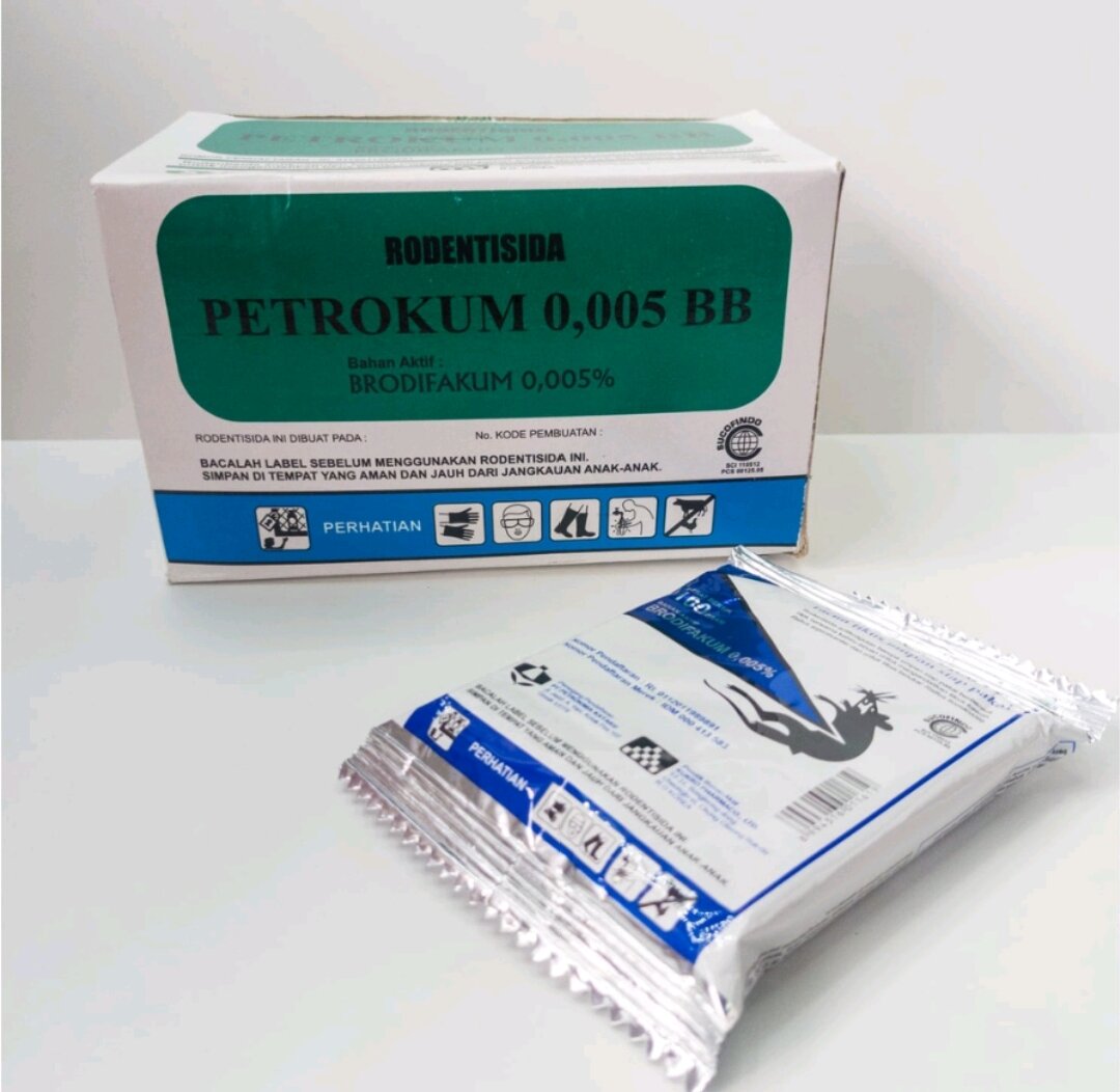 Racun Tikus Petrokum 100gram Harga/pak isi 10 bungkus | Lazada Indonesia