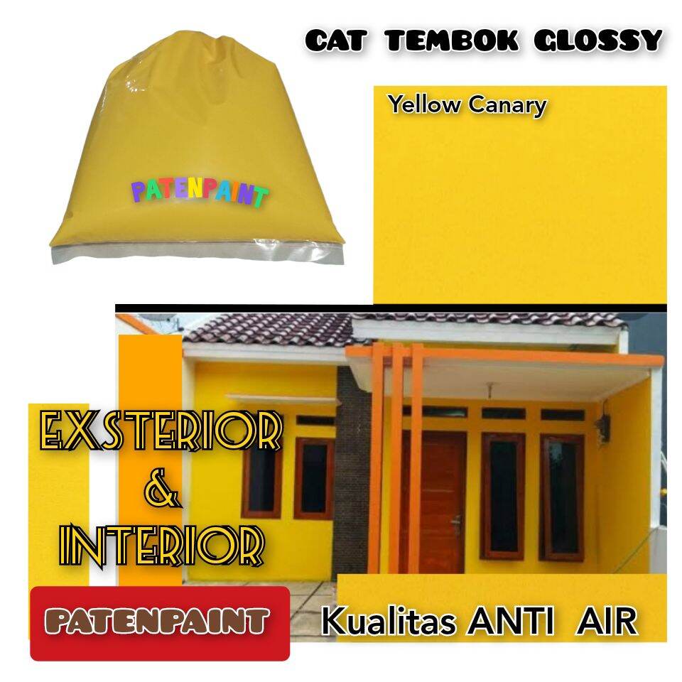 cat tembok merah / cat tembok kiloan 1 kg / cat tembok glossy / cat ...