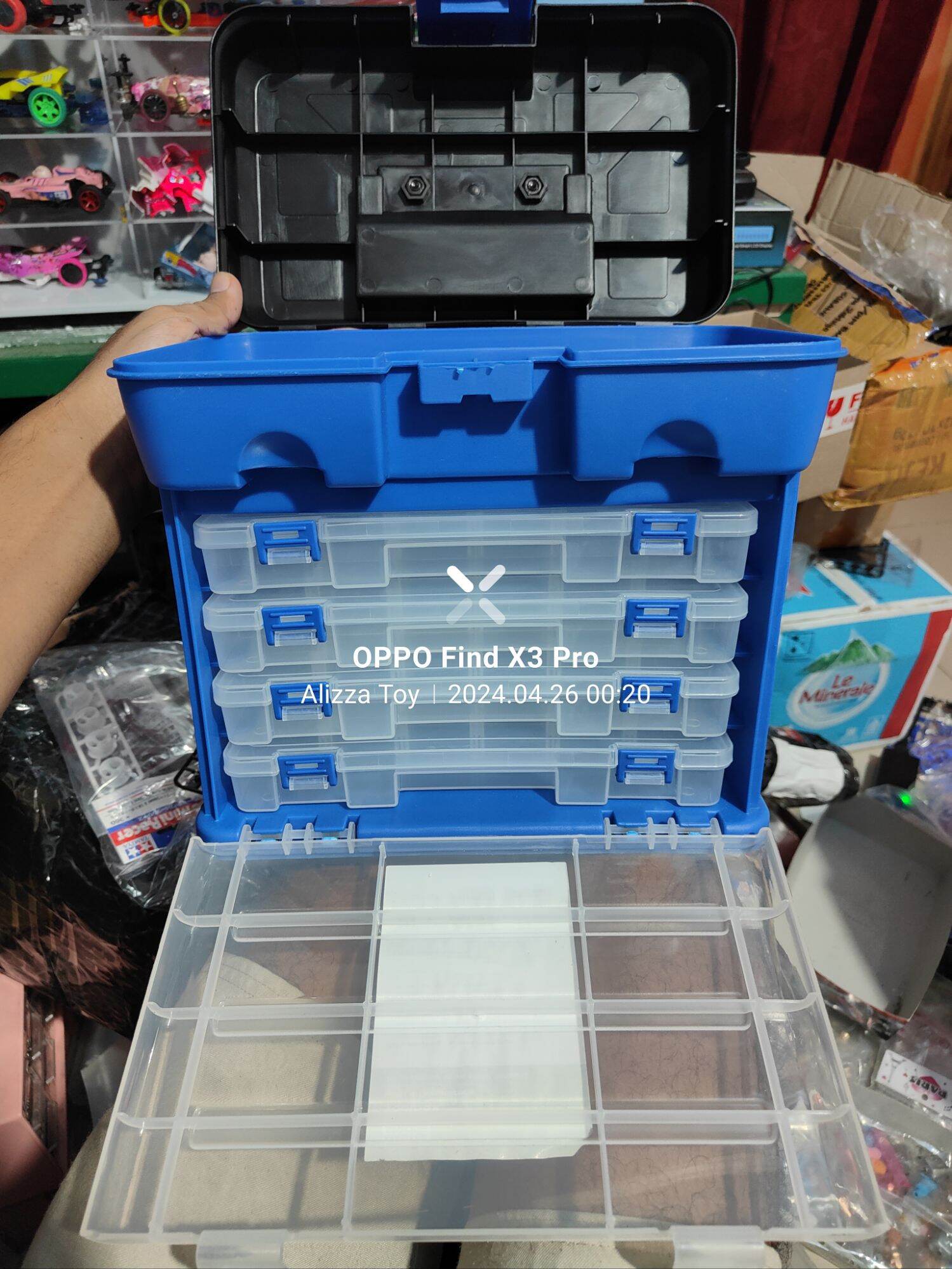 Tamiya Tool Box Krisbow Biru / Box Tamiya 4 Layer Organizer | Lazada Indonesia