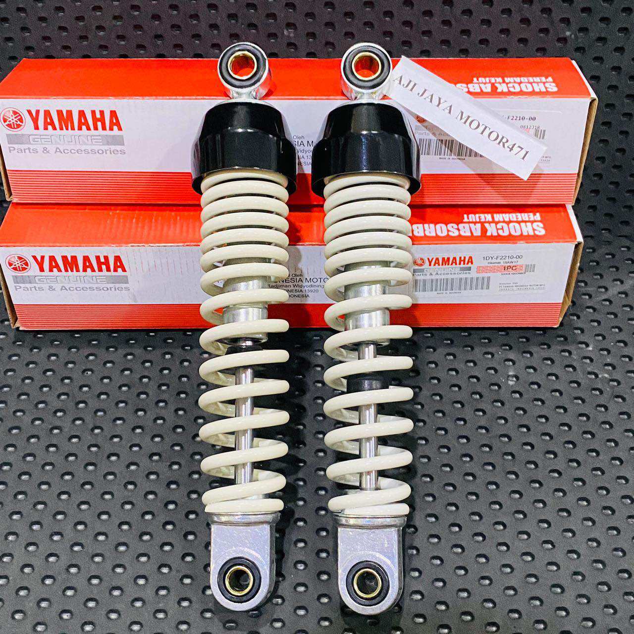 Shock belakang set putih jupiter z1 new pnp Vega vorce Motor | Lazada ...